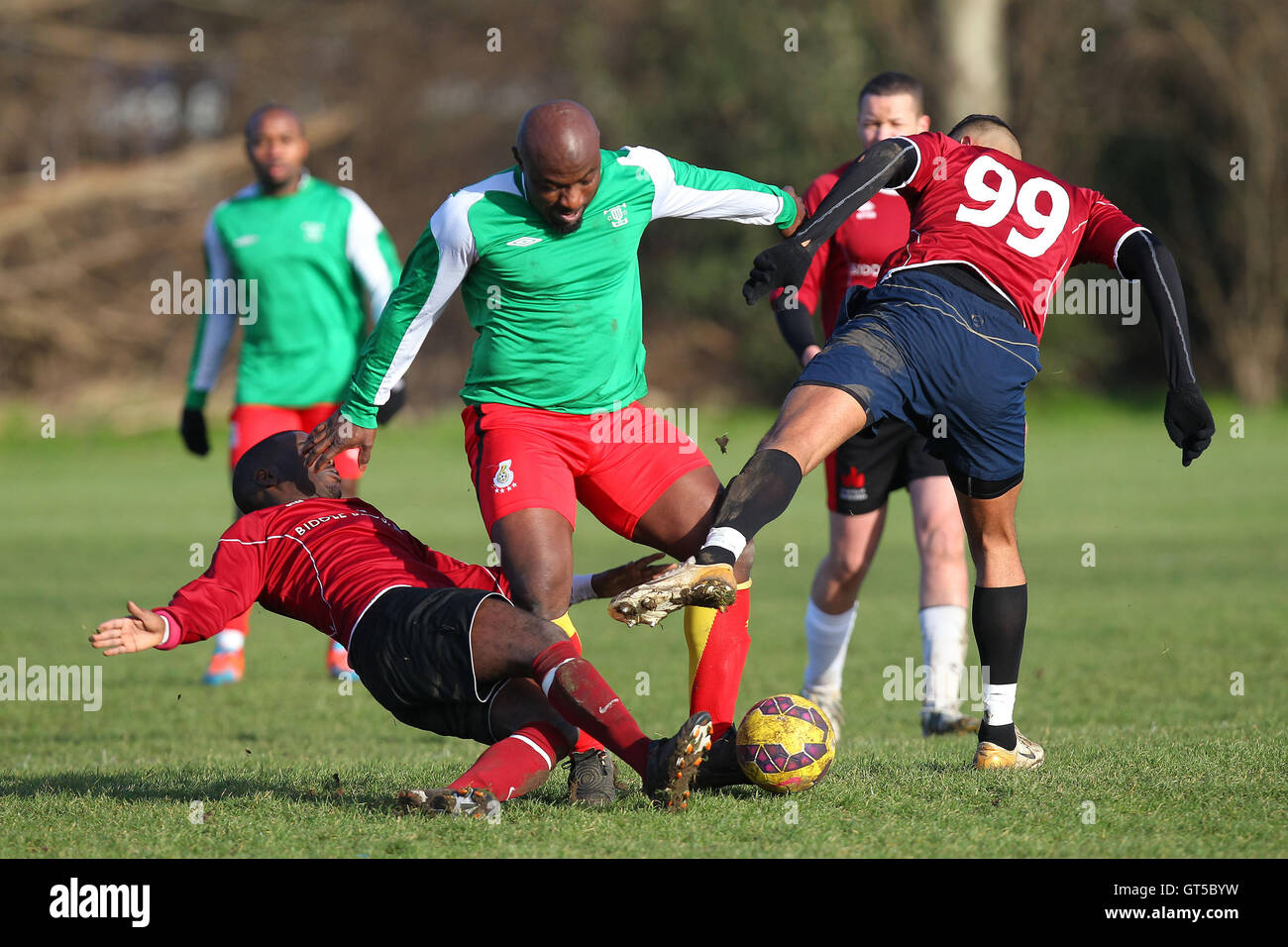 FC Haggerston (burgundy/white) vs London Meteors - Hackney & Leyton ...