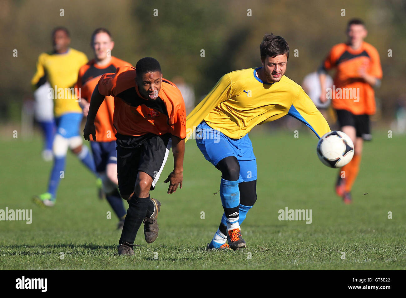 FC Walthamstow (orange) vs Jay Cubed - Hackney & Leyton Sunday League ...