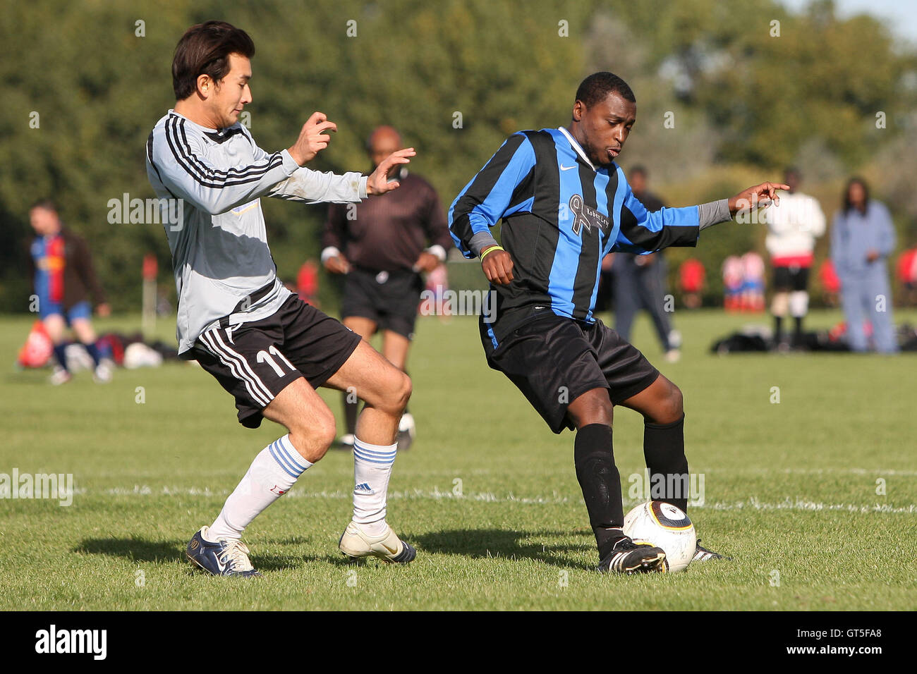 Hackney Borough (blue/black) vs Shoreditch Fire Penguins - Hackney ...
