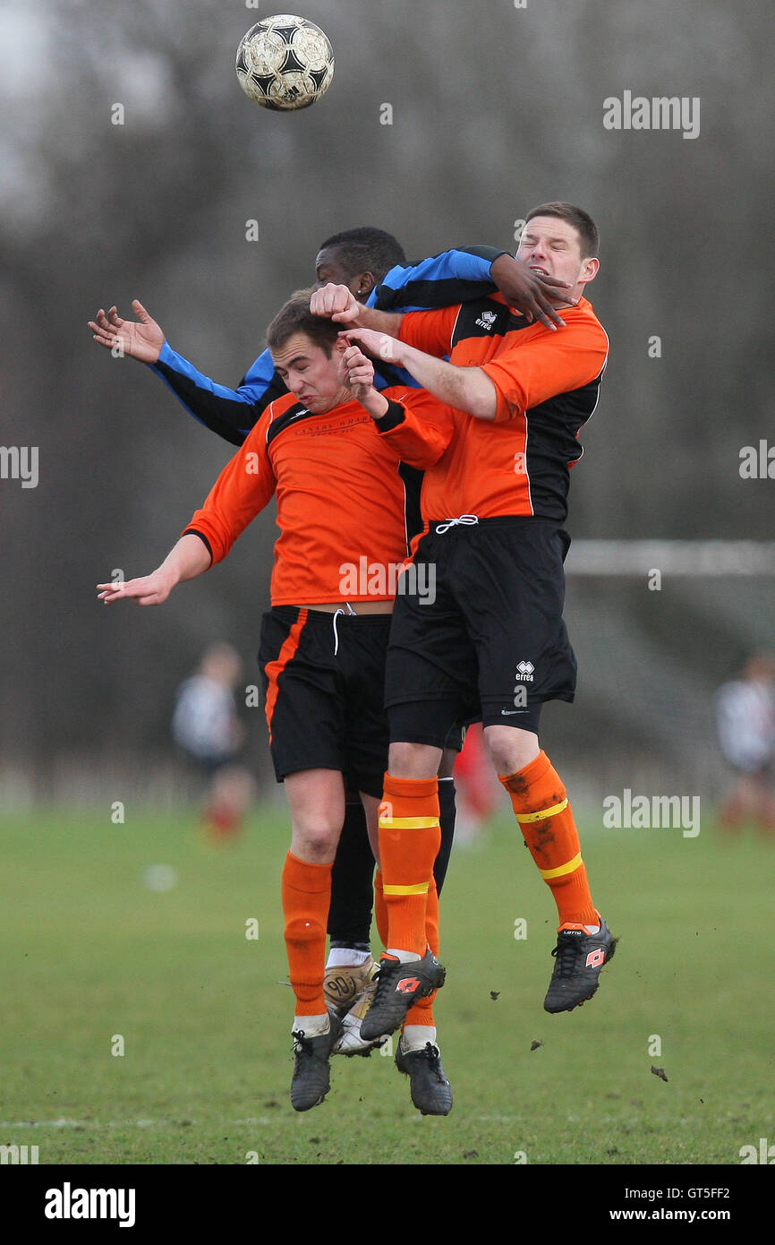 Hackney Borough (blue/black) vs Wharfhampton - Hackney & Leyton Sunday ...