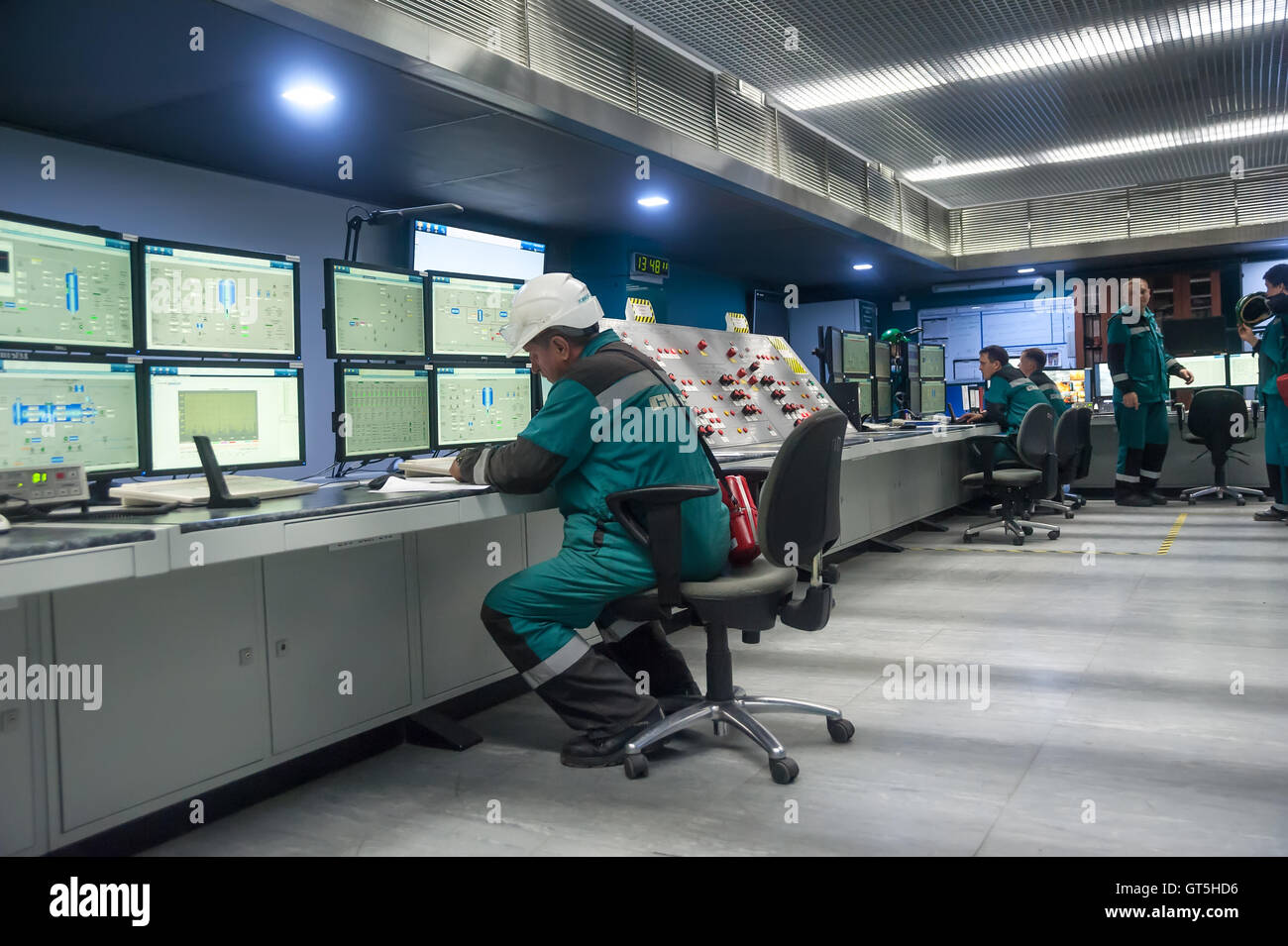 Amoco Refinery Control Room