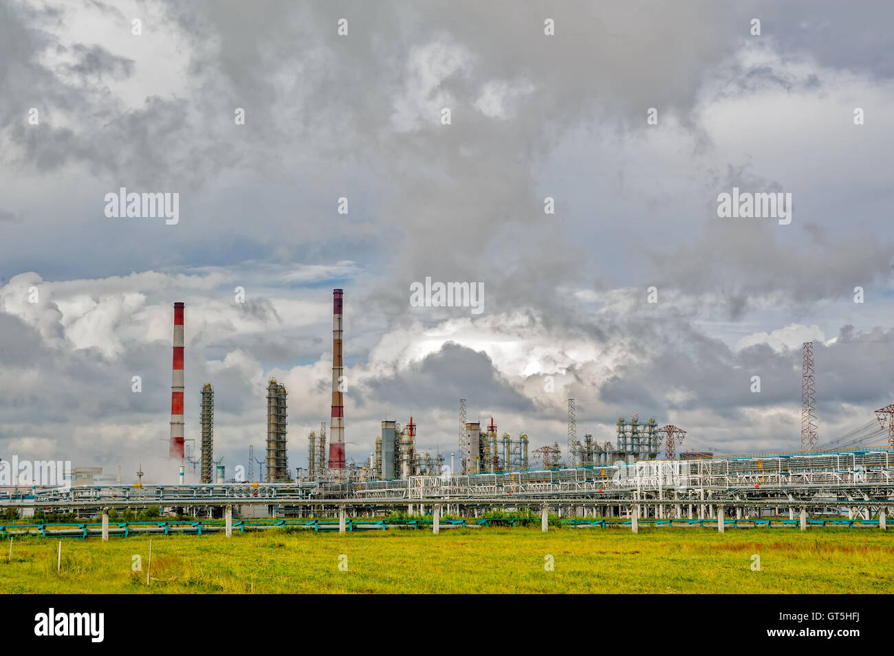 Gas-chemical complex on polypropylene production Stock Photo - Alamy