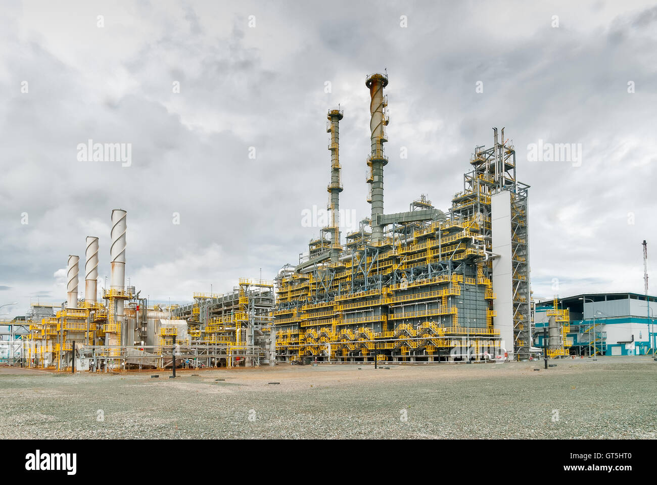 Gas-chemical complex on polypropylene production Stock Photo - Alamy