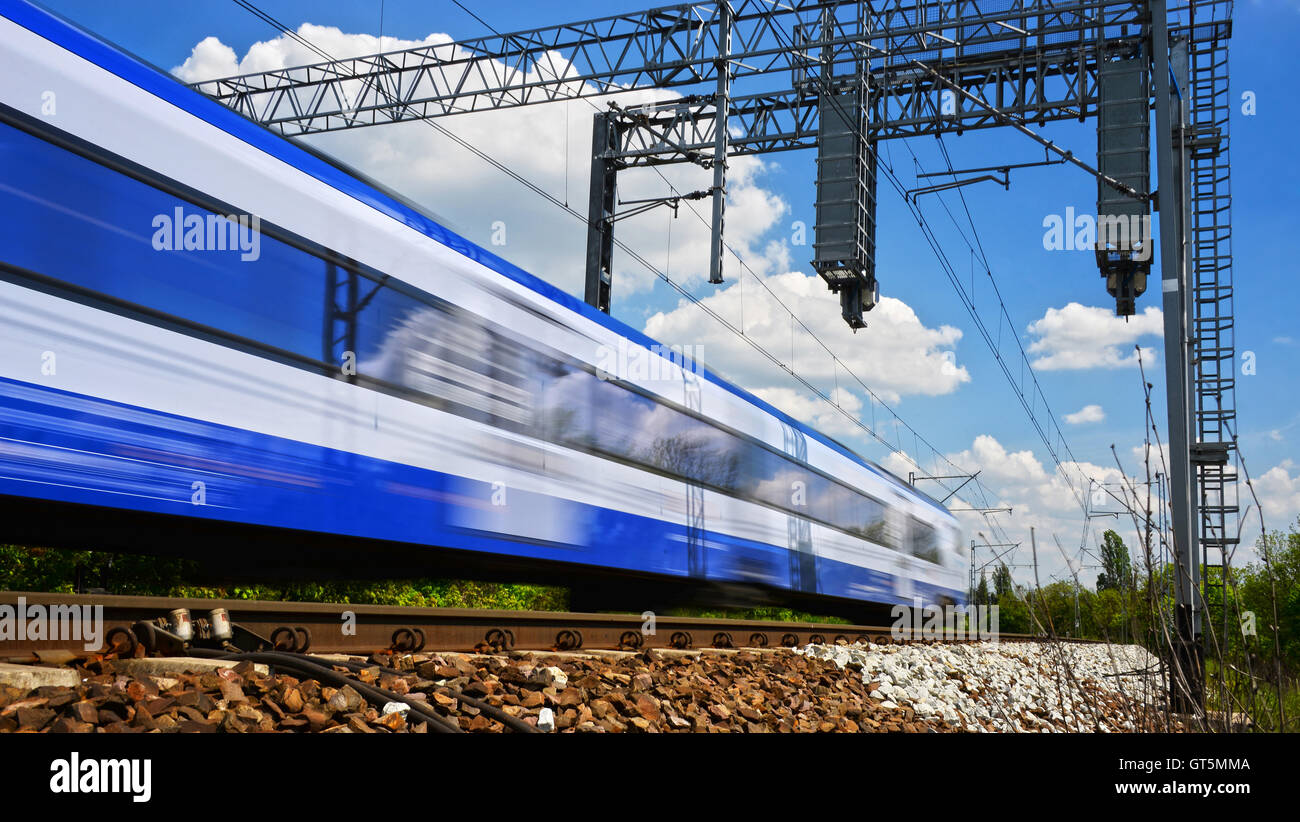 Electric passenger train hi-res stock photography and images - Alamy