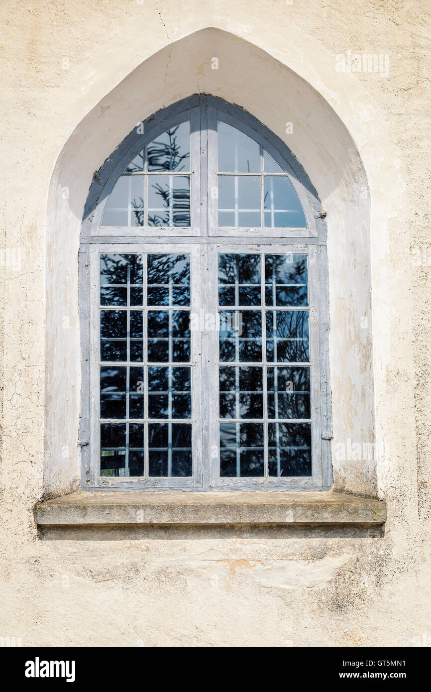 Old church's window Stock Photo - Alamy