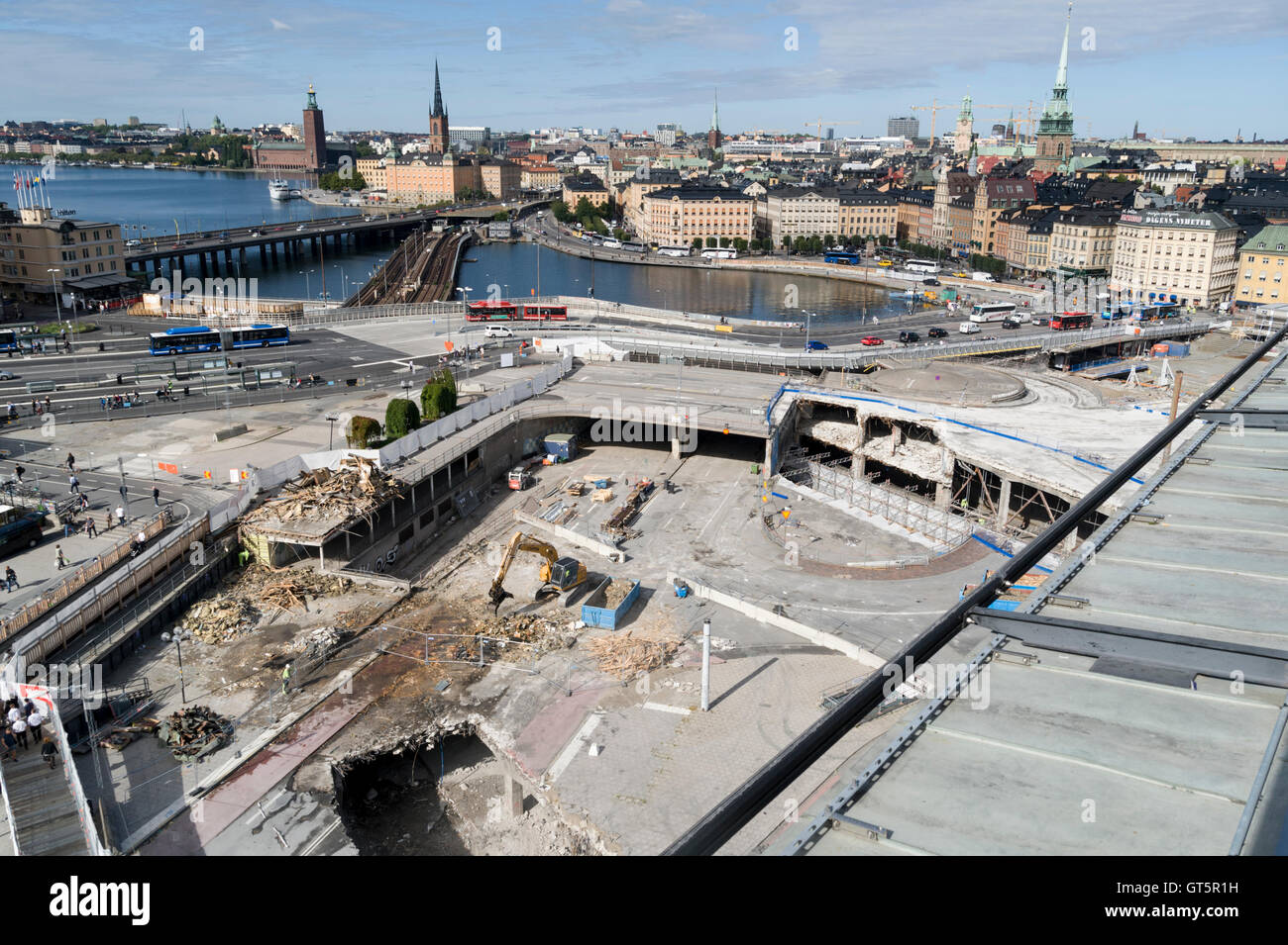 Slussen junction hi-res stock photography and images - Alamy