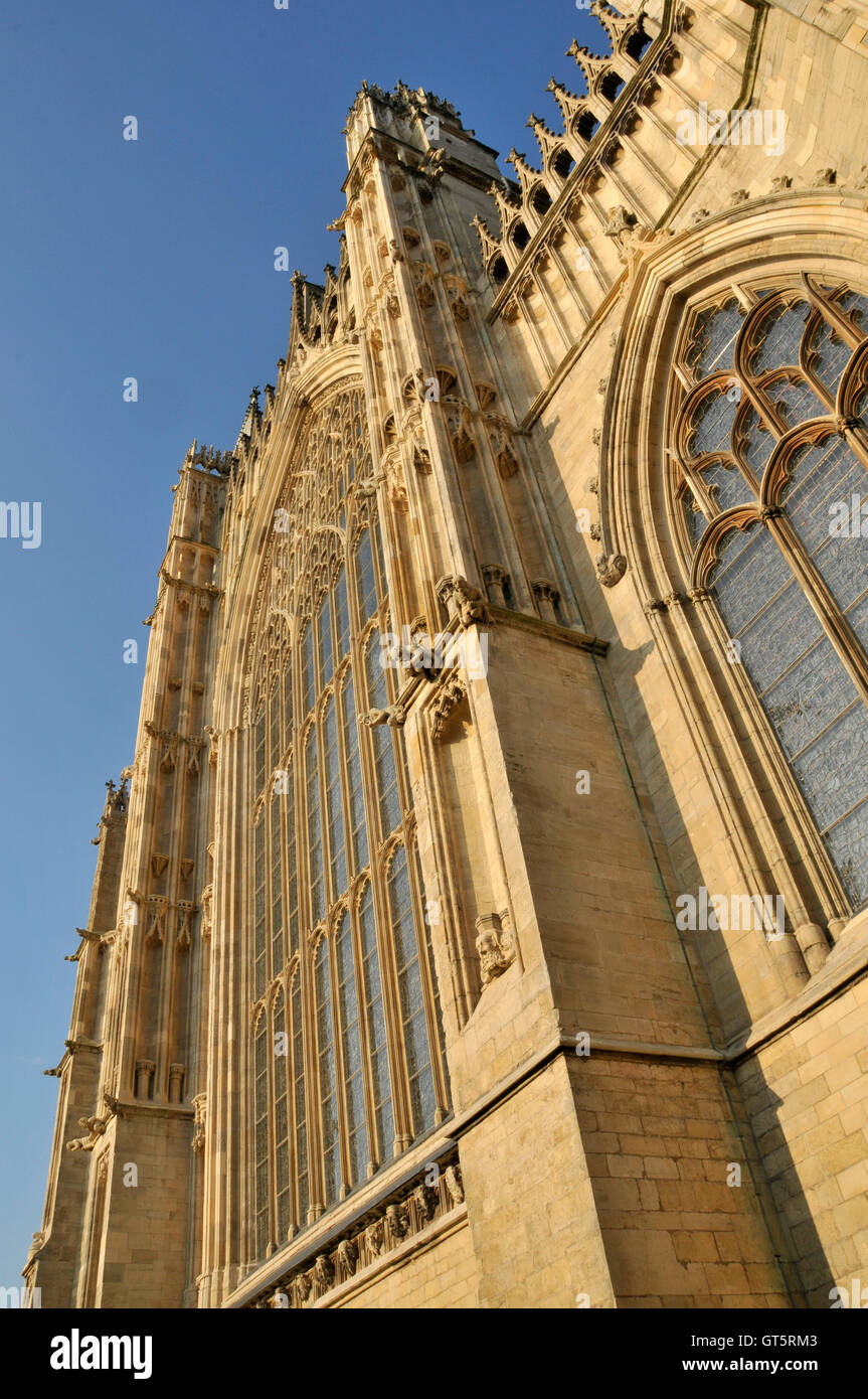 York minster great east window hi-res stock photography and images - Alamy