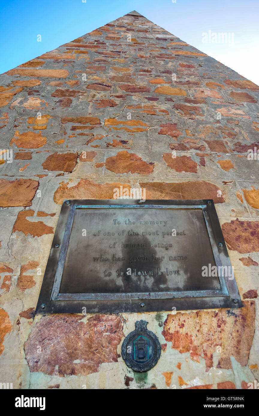 Port Elizabeth, South Africa. The Donkin Reserve was proclaimed by the ...