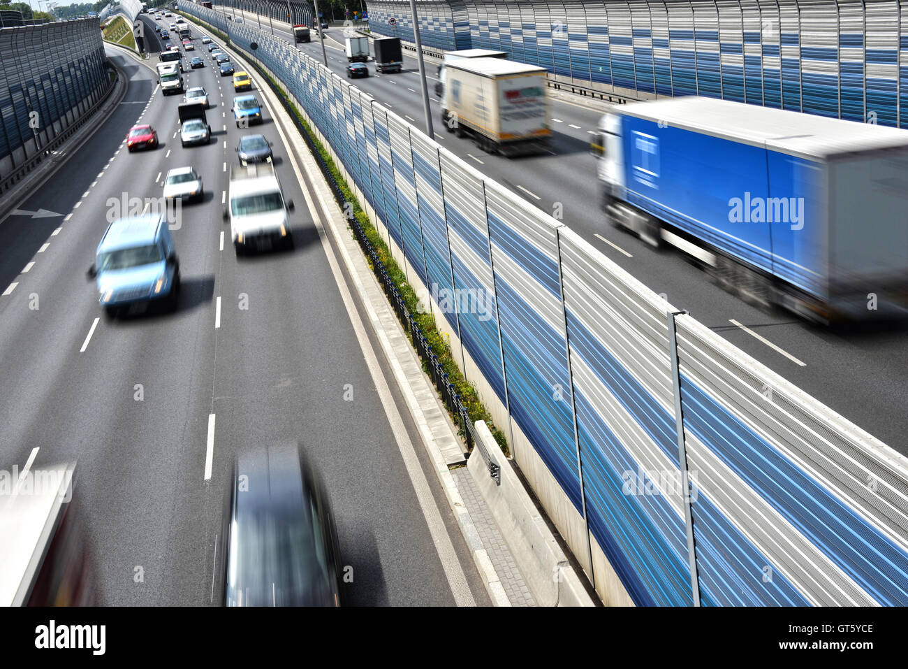 Six Lane Highway High Resolution Stock Photography and Images - Alamy