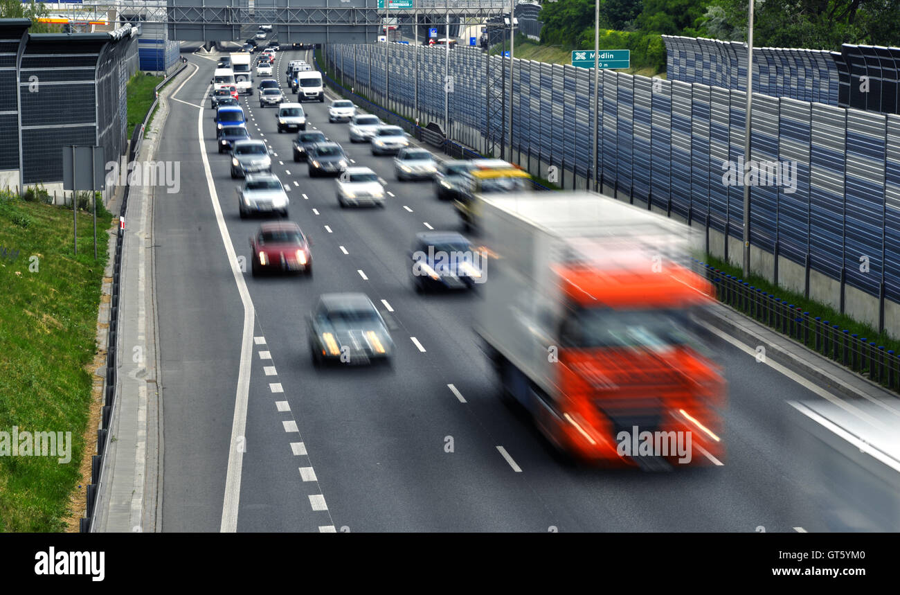 Six lane interstate hi-res stock photography and images - Alamy