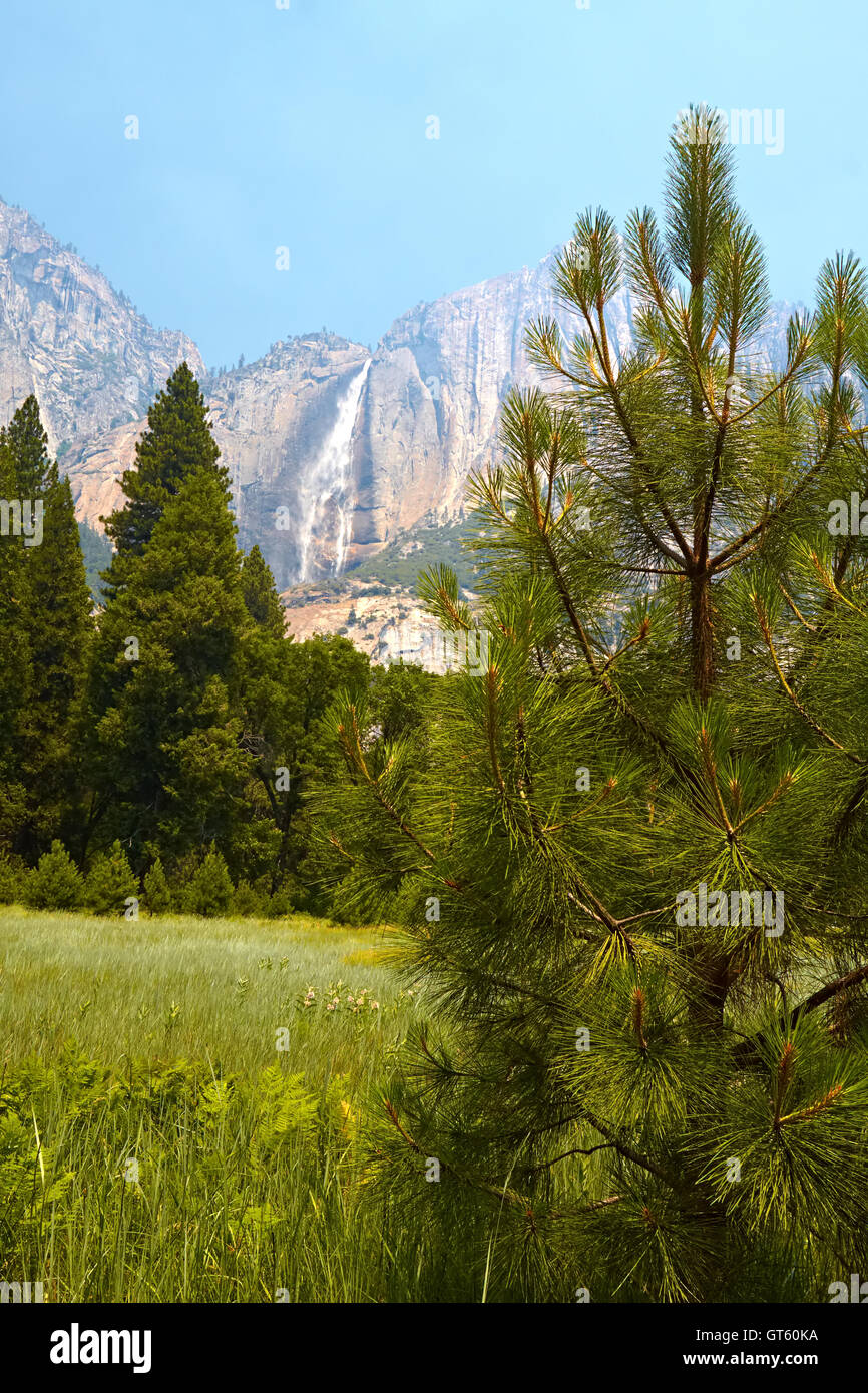 Landscape sentinel falls yosemite national hi-res stock photography and ...
