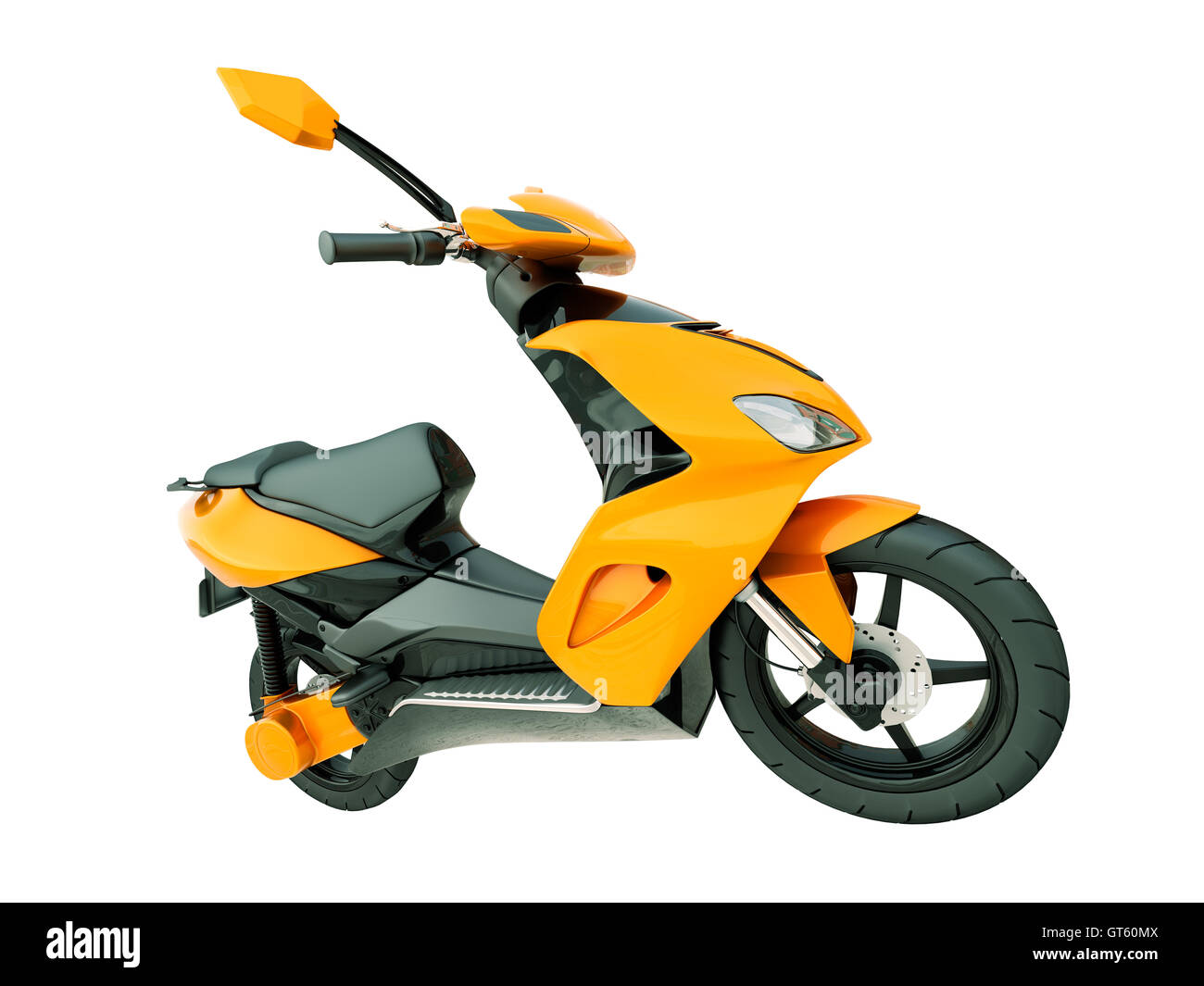 Modern scooter isolated Stock Photo - Alamy