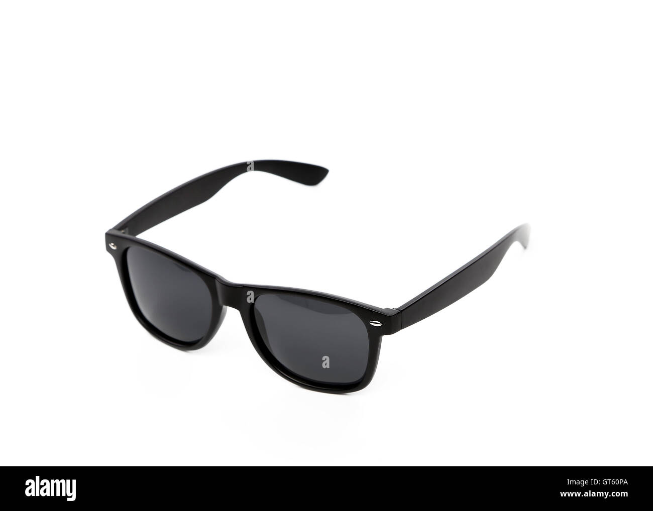 Black modern eyeglasses Stock Photo - Alamy