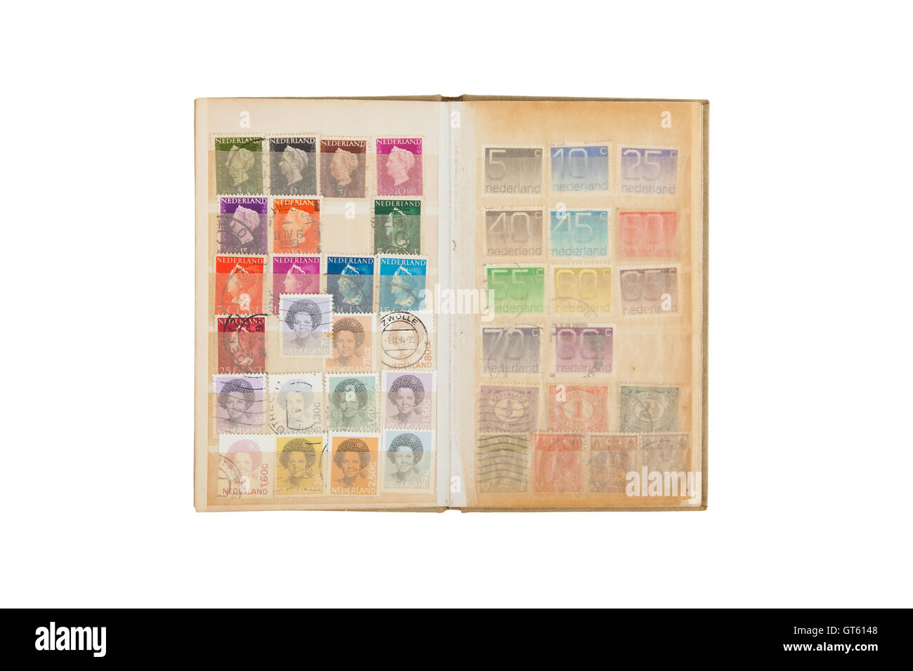 Old stamps holland hi-res stock photography and images - Alamy
