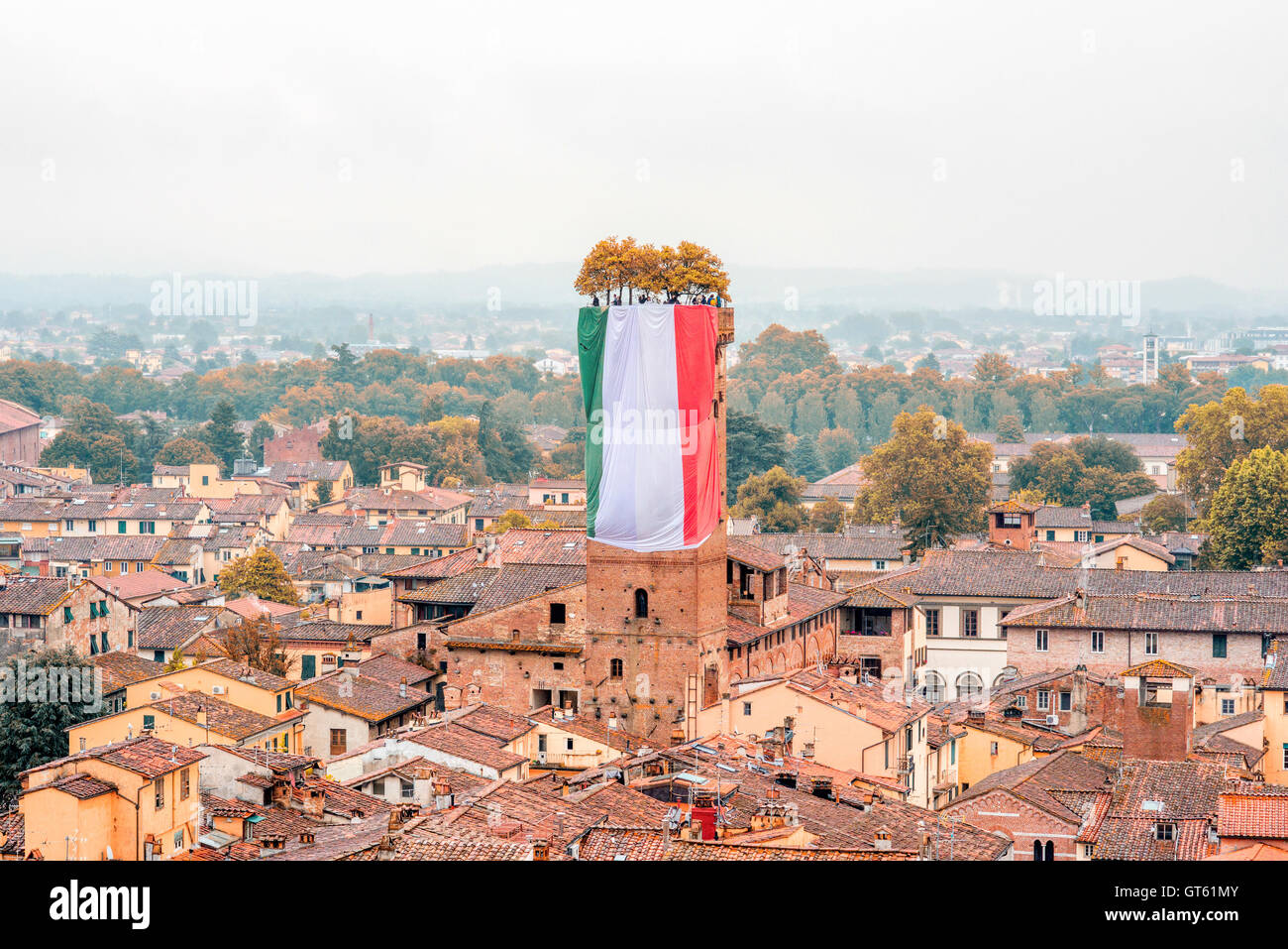 Lucca flag hi-res stock photography and images - Alamy