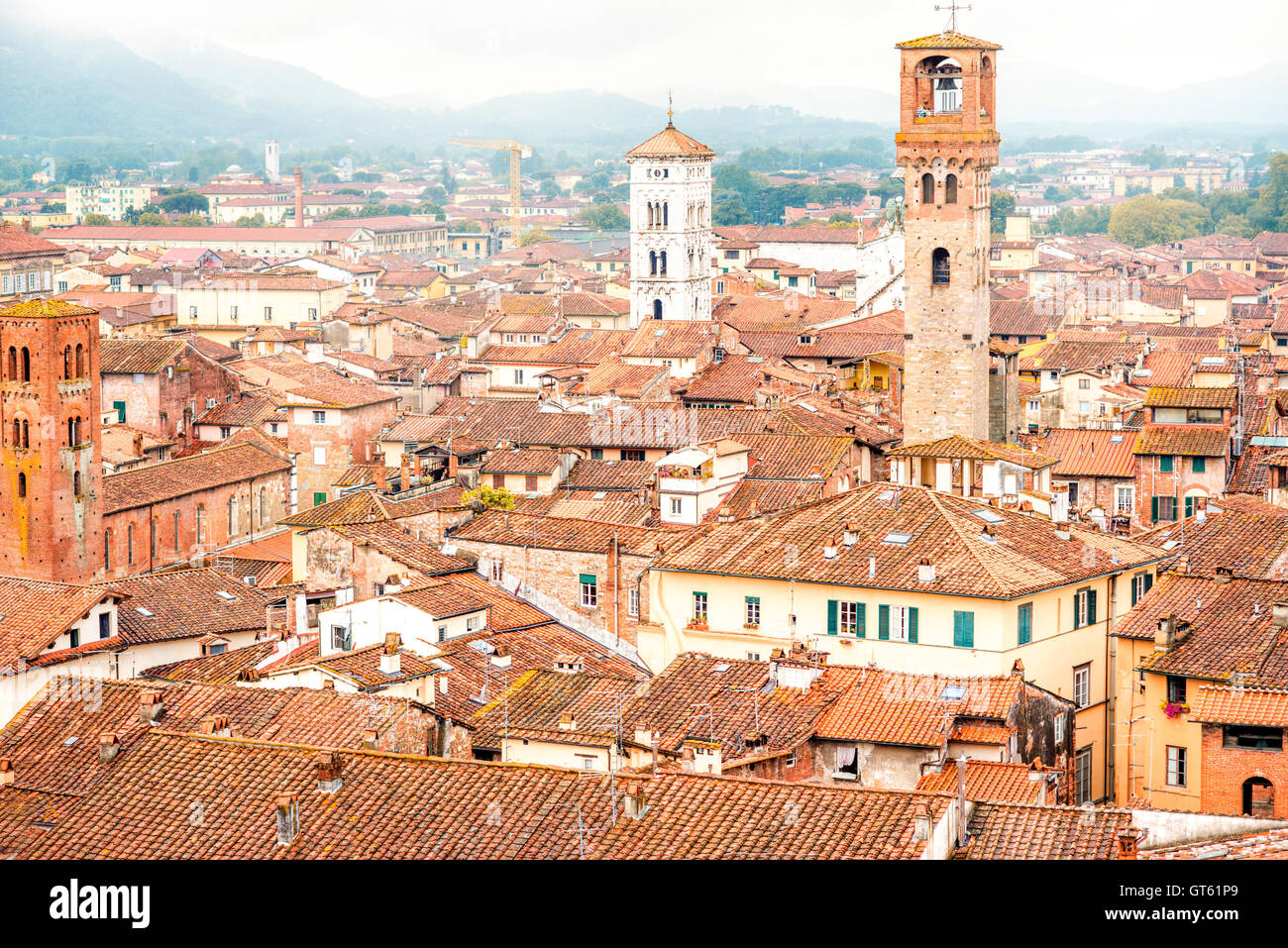 Clock Tower Lucca Italy Europe High Resolution Stock Photography and ...