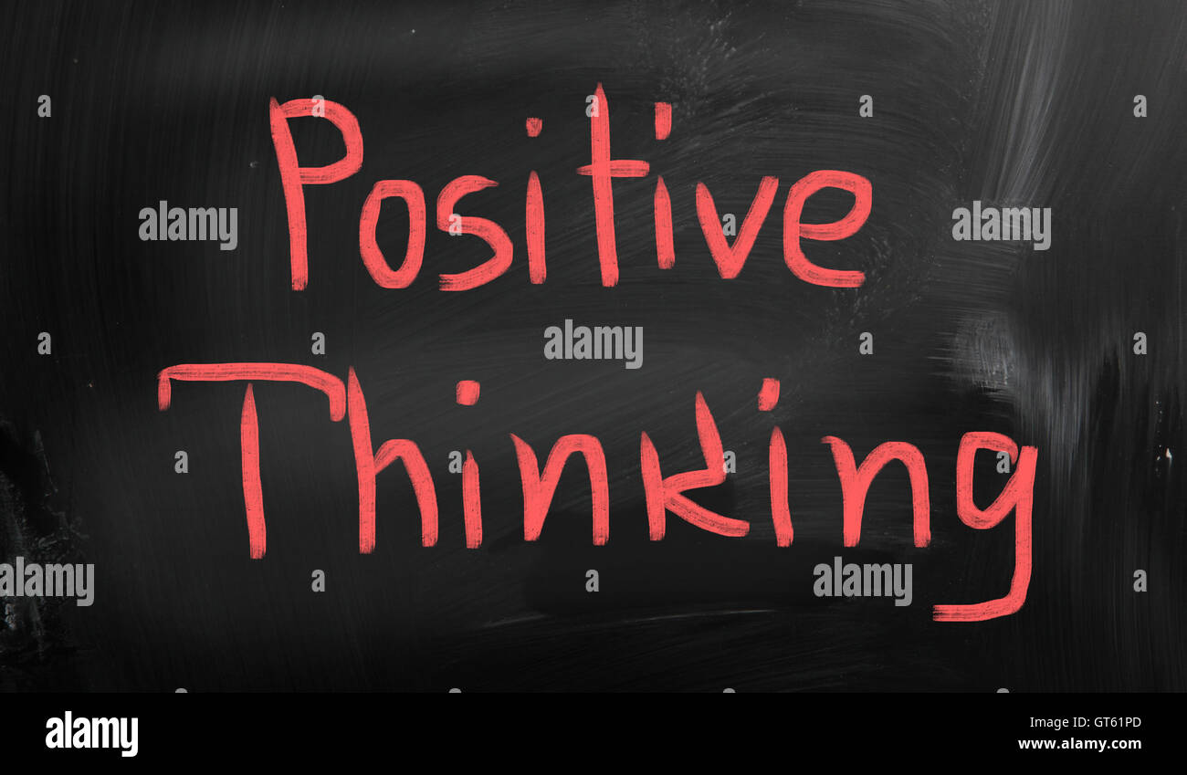 Positive Thinking Concept Stock Photo - Alamy
