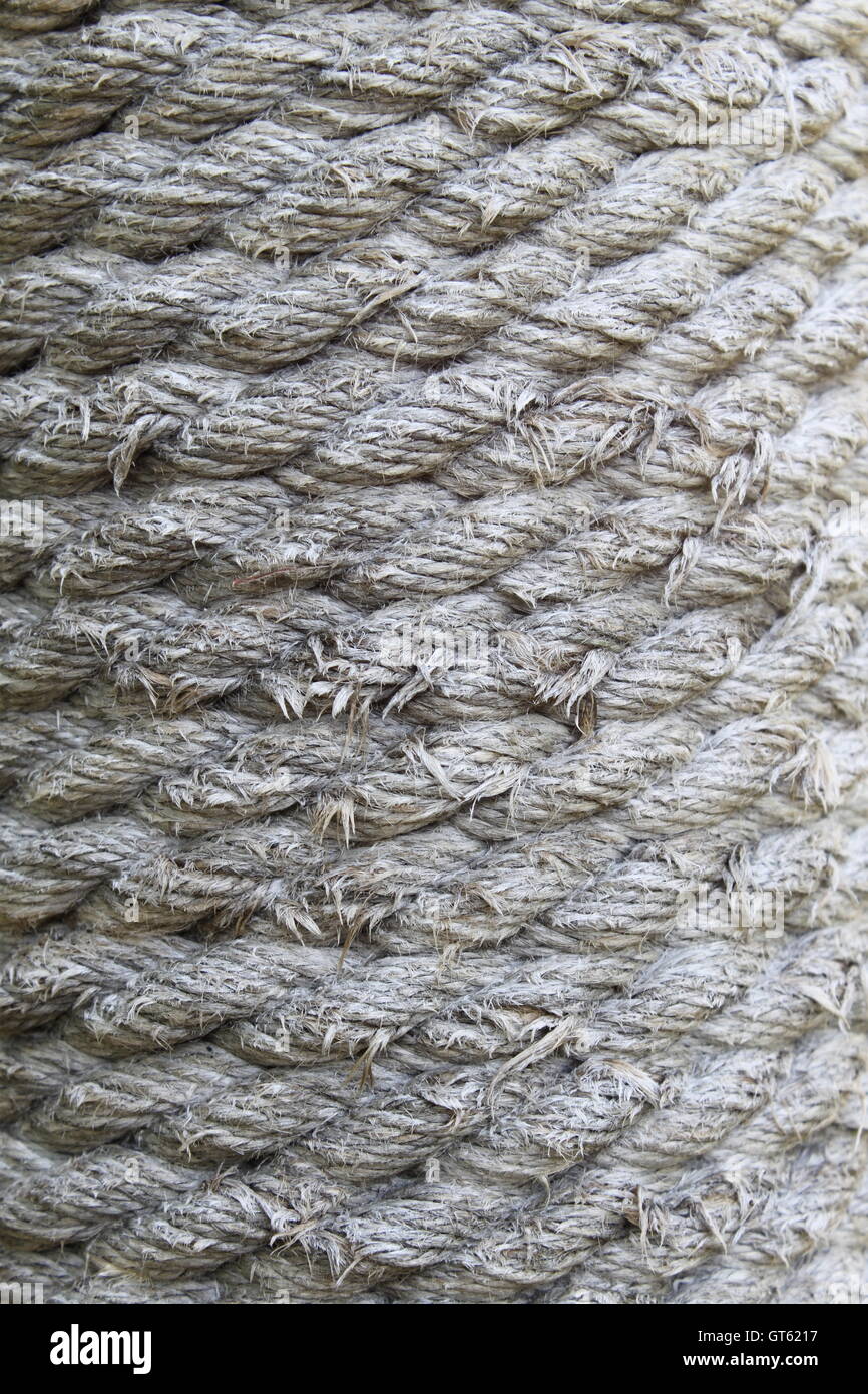 Hemp rope texture Stock Photo - Alamy