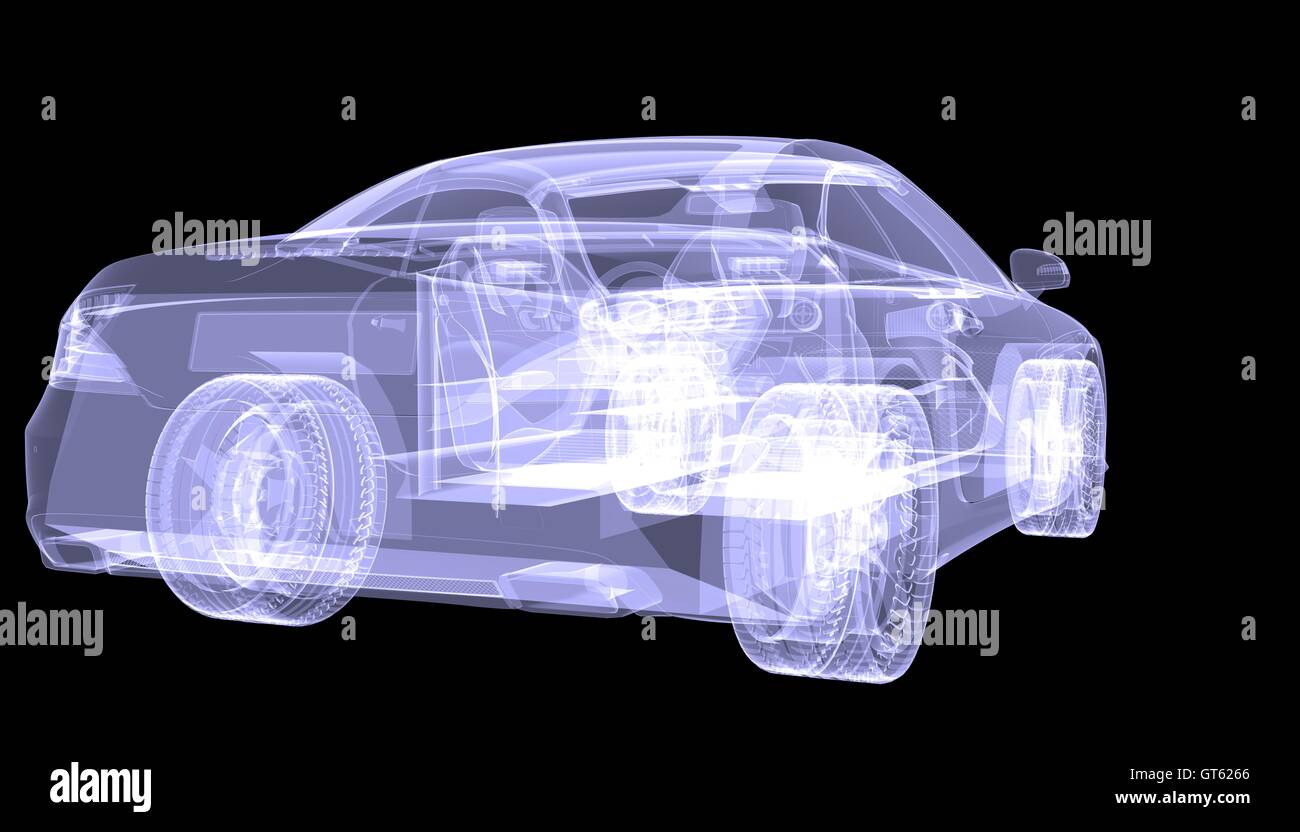 X Ray Sedan High Resolution Stock Photography and Images - Alamy