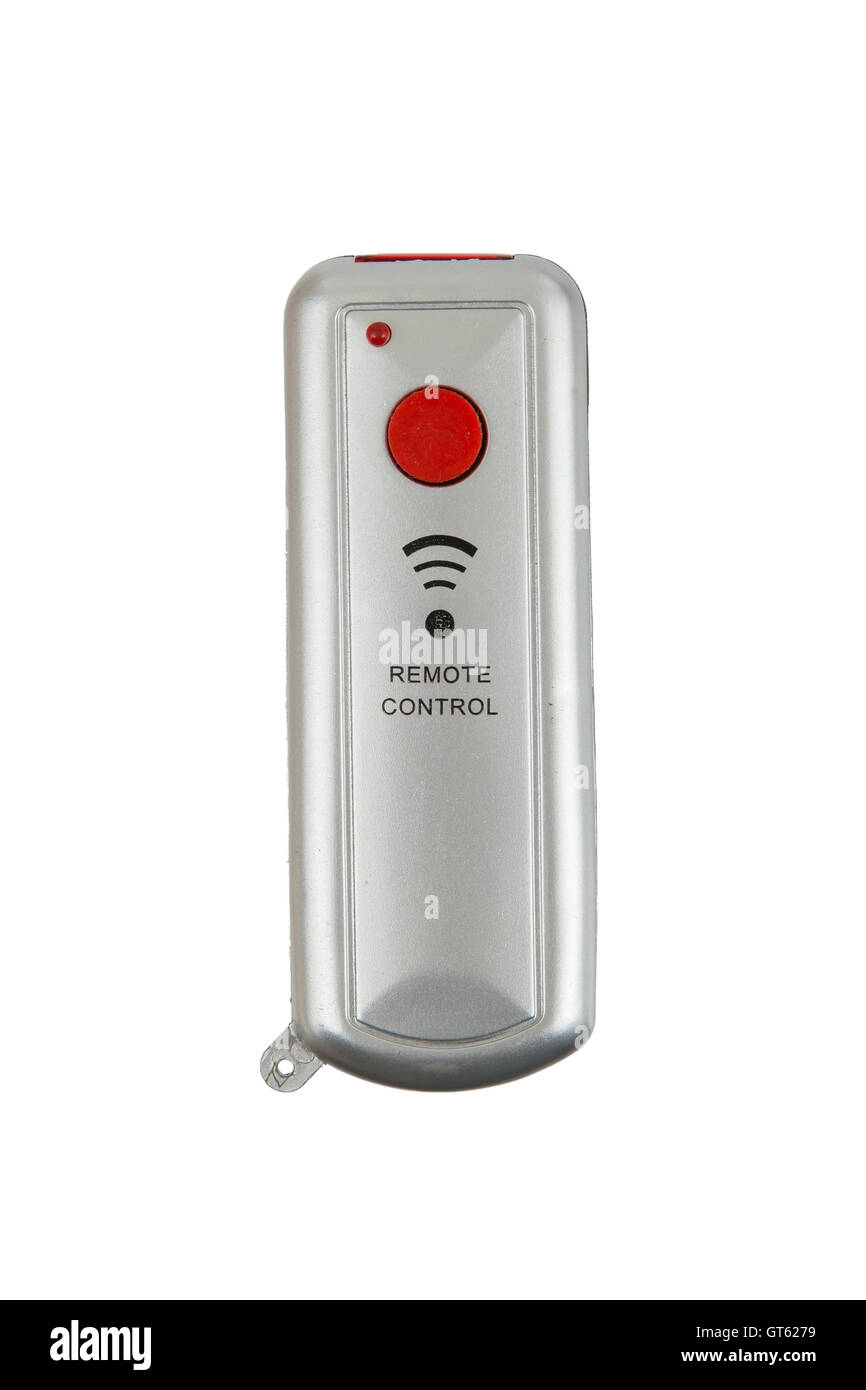 One button remote control Stock Photo - Alamy