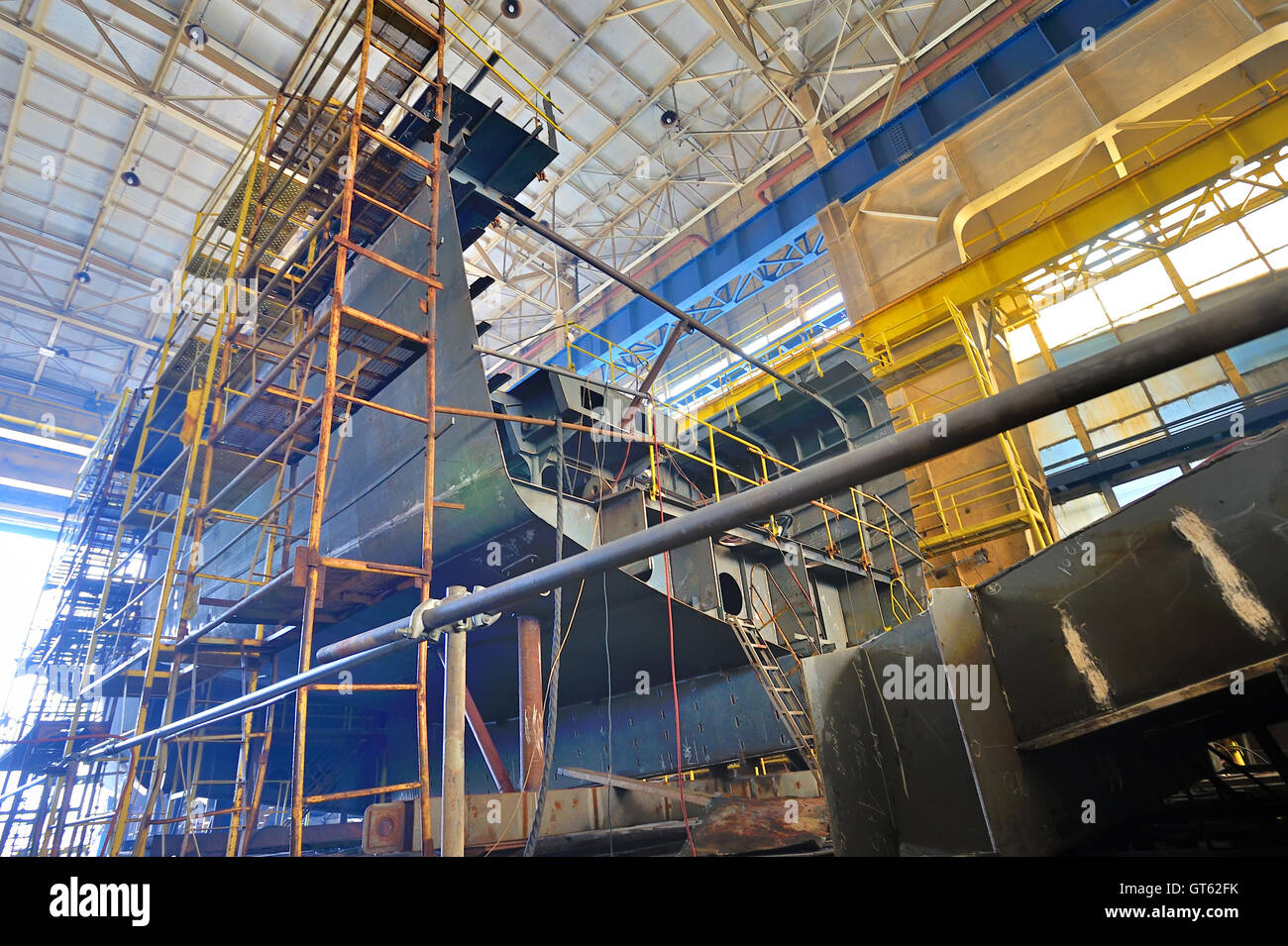 Scaffolding naval marine hi-res stock photography and images - Alamy