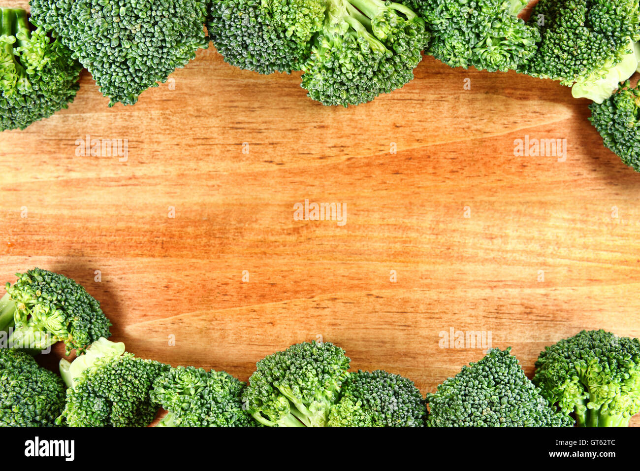 Image With Border of Healthy Broccoli Stock Photo - Alamy