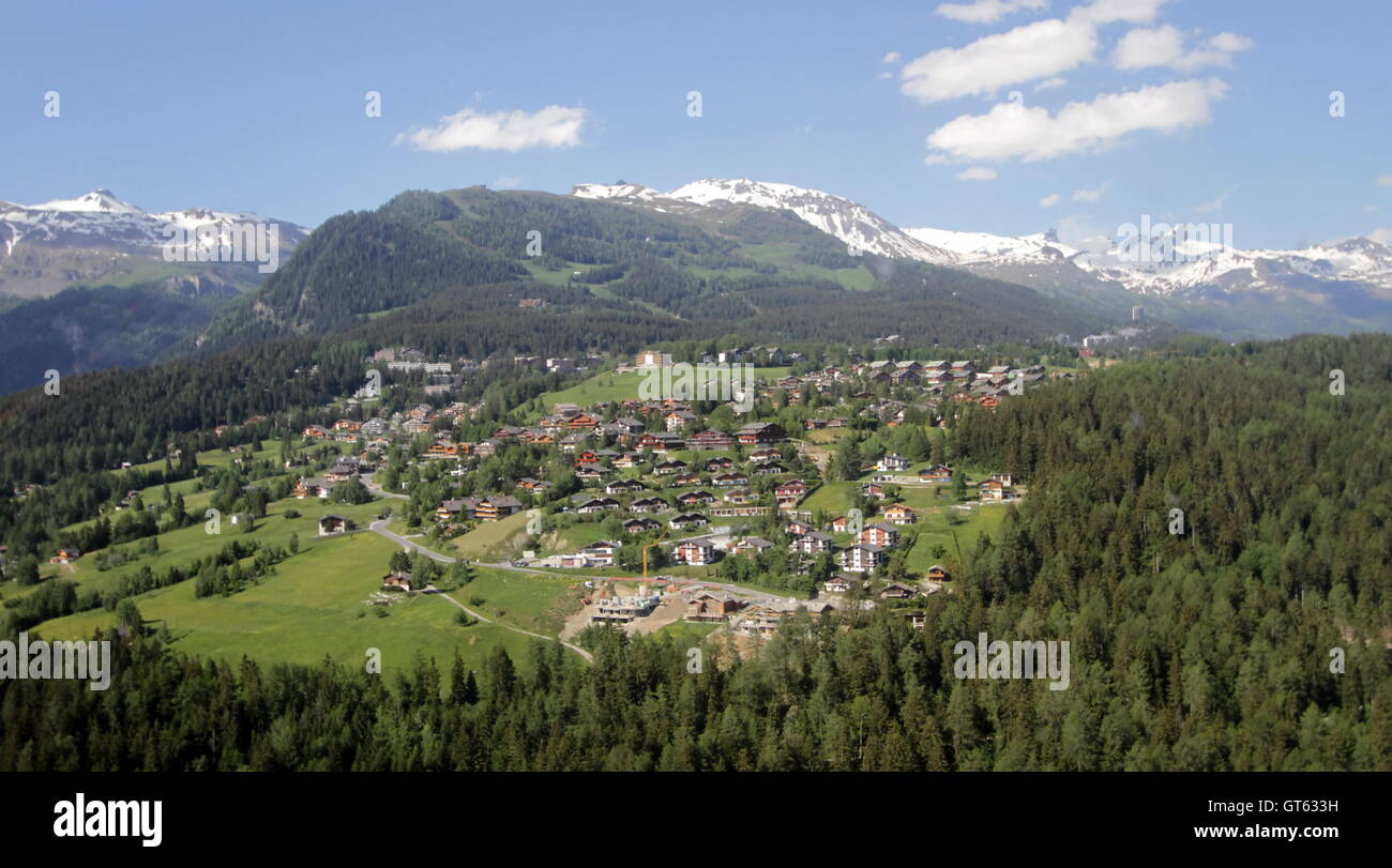 Valais village, Switzerland Stock Photo - Alamy