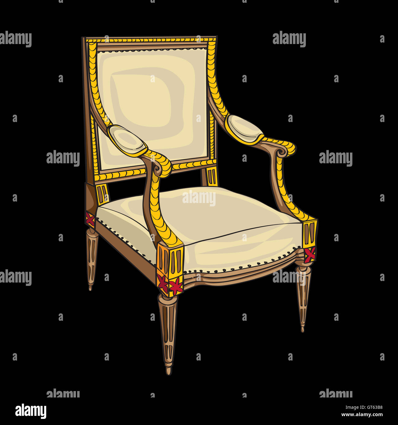 classical style chair Stock Photo - Alamy