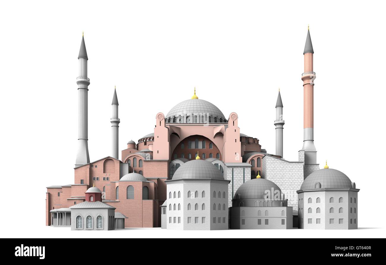 hagia sophia 1 Stock Photo - Alamy