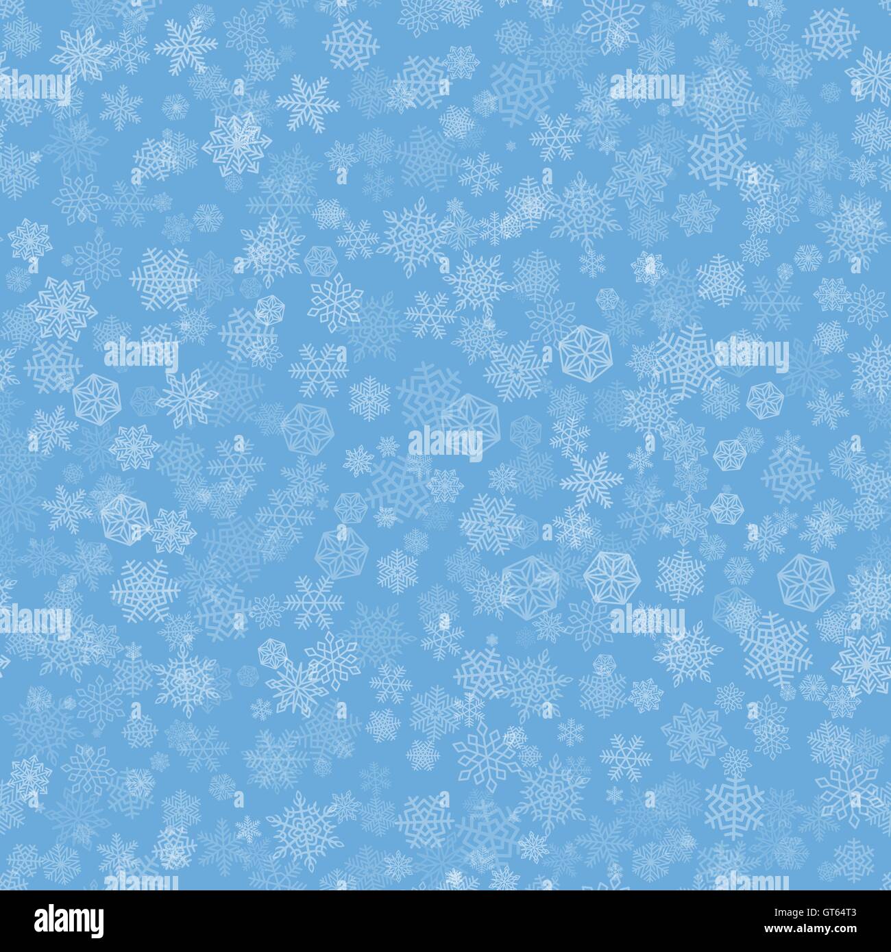 Vector Snowflakes Background Stock Vector Image & Art - Alamy
