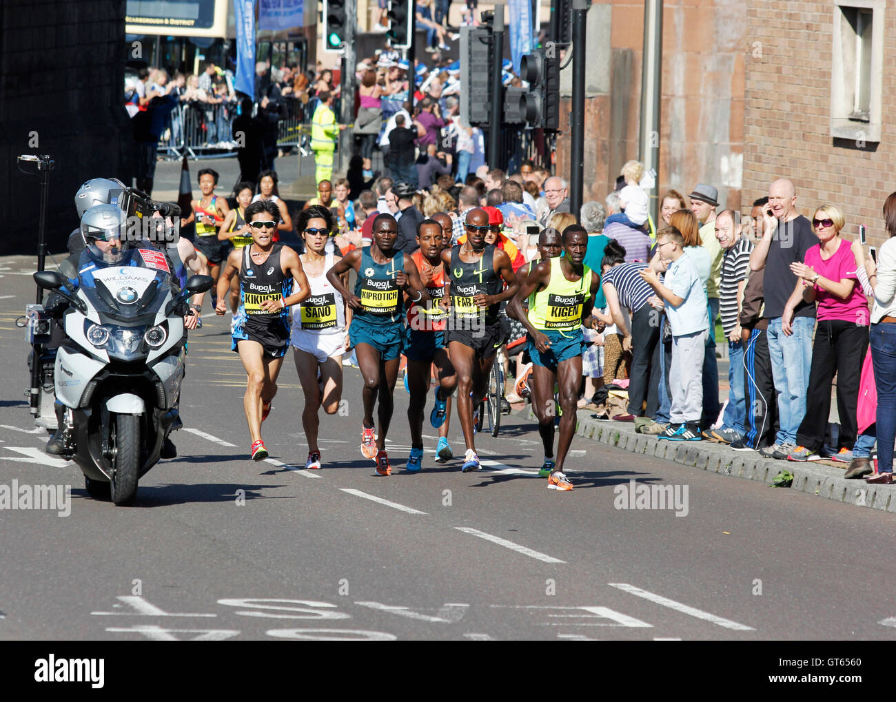 Elite athletes compete in the annual half marathon from Newcastle to ...
