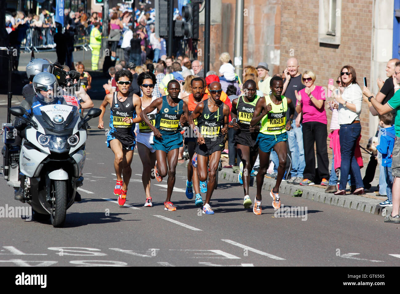 Elite athletes compete in the annual half marathon from Newcastle to ...