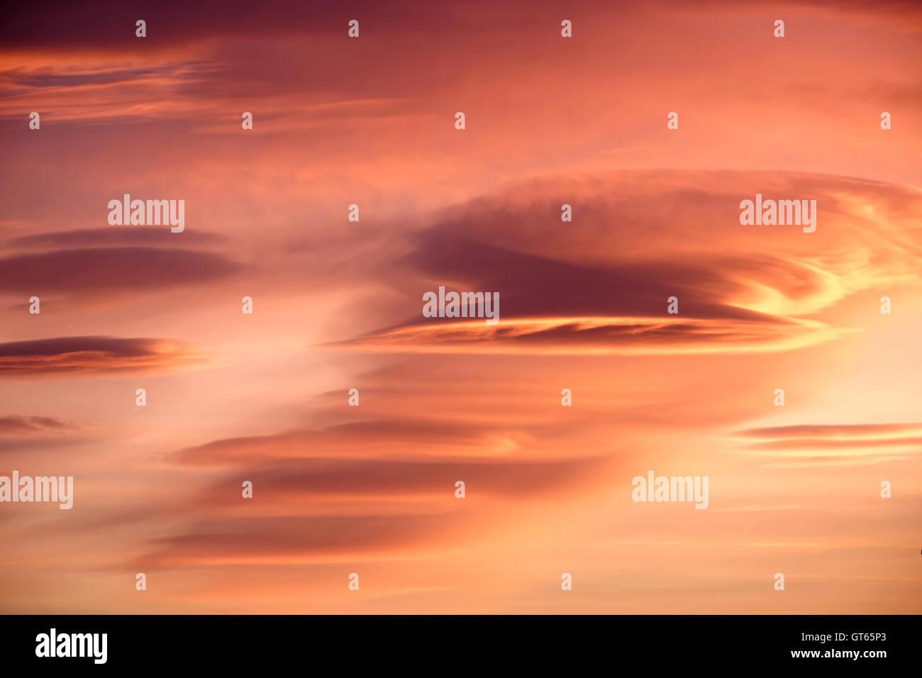 Inverted sunset High Resolution Stock Photography and Images - Alamy