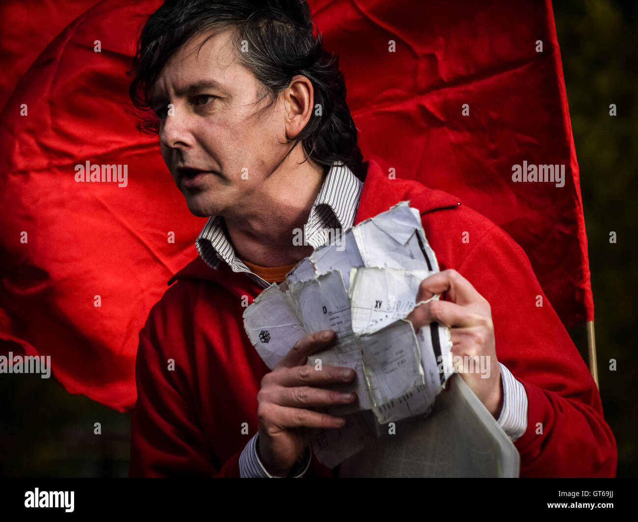 Religious preaching and debates at Speakers' Corner, the public ...