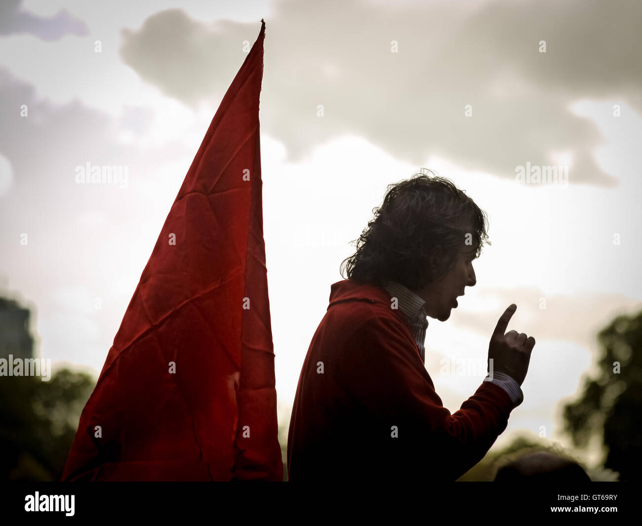 Religious preaching and debates at Speakers' Corner, the public ...
