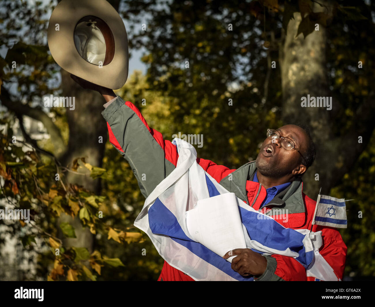 Religious preaching and debates at Speakers' Corner, the public ...