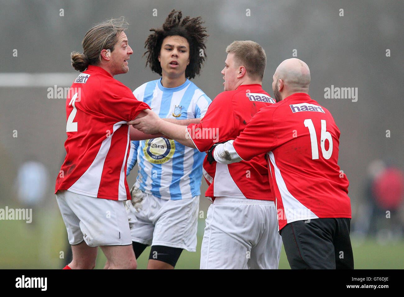 Hackney Os (red) vs Para Siempre (light blue/white) - Hackney & Leyton ...