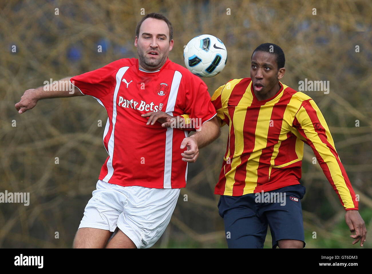 Hackney Os (red/white) vs Tottenham Phoenix (red/yellow) - Hackney ...