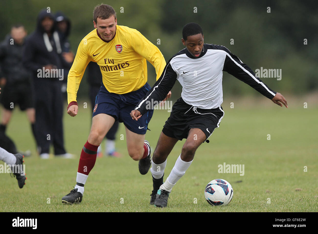 Highfield (white/black) vs Chapel N1 - Hackney & Leyton Sunday League ...