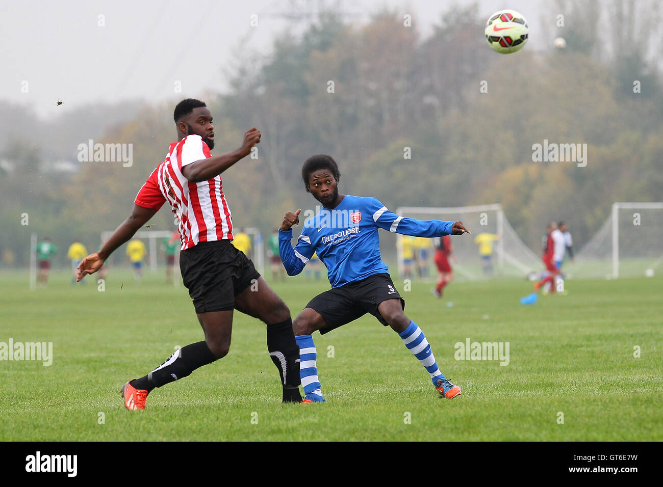 Highfield score their first goal - Highfield (blue) vs New Kuba ...