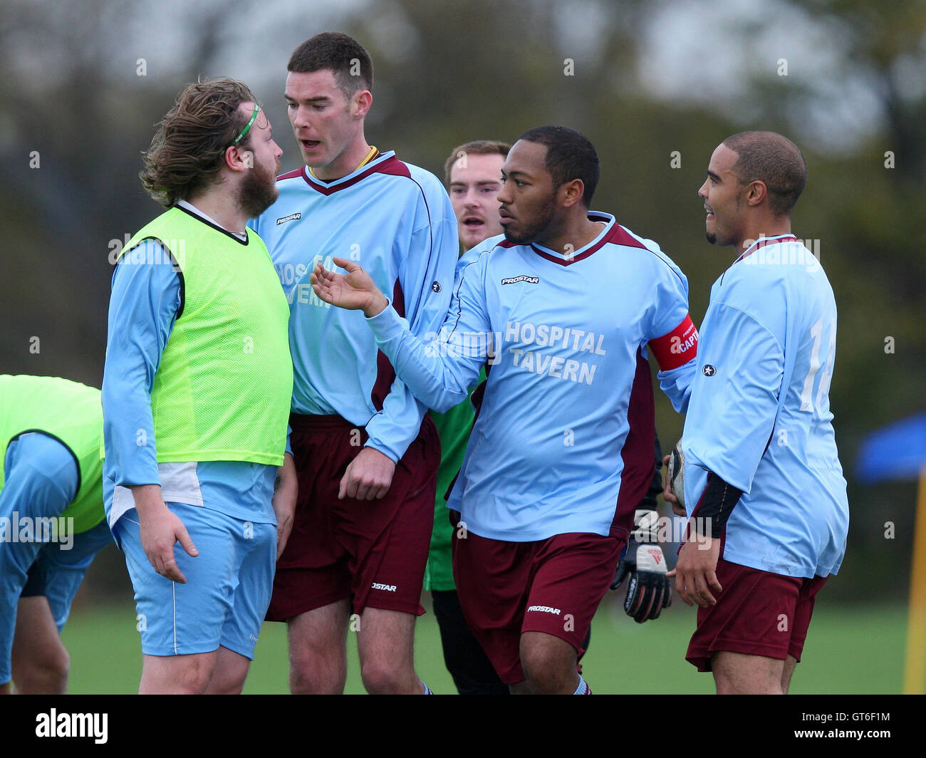 Hospital Tavern vs Florist Arms - Hackney & Leyton League at South ...