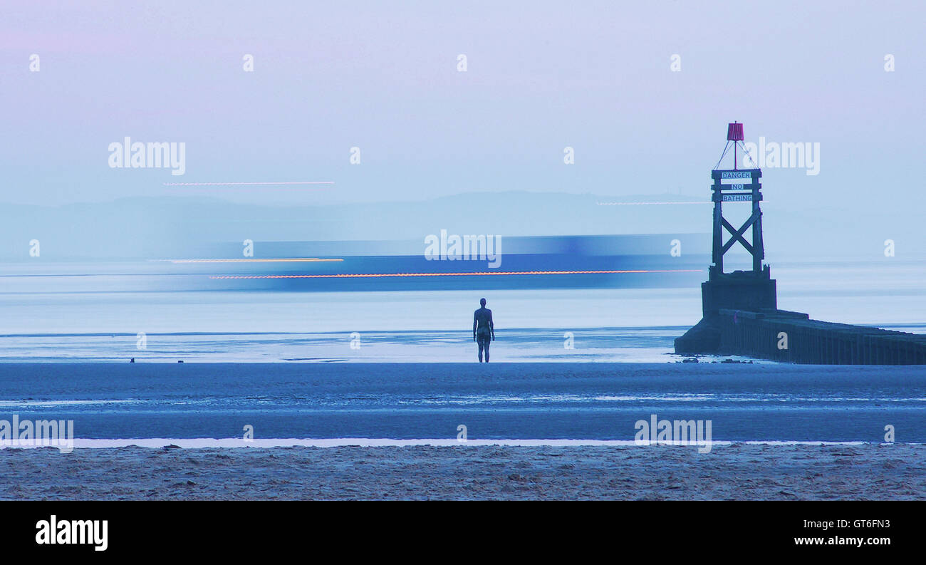 Iron men beach hi-res stock photography and images - Alamy