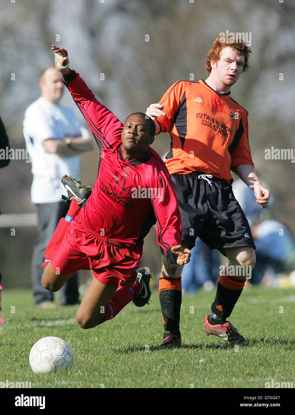 FC Kenton vs Heatwave - Hackney & Leyton League at East Marsh, Hackney ...