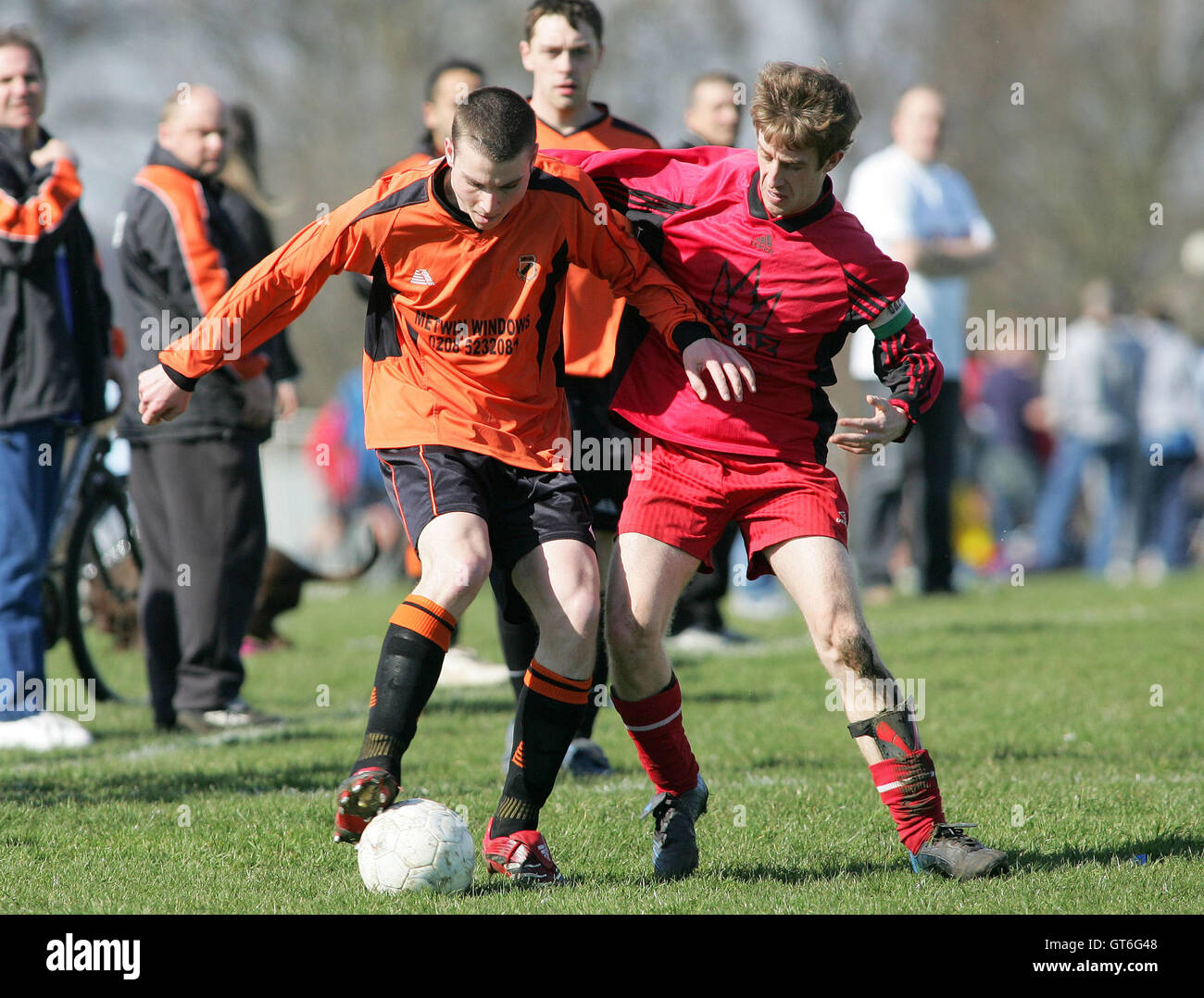FC Kenton vs Heatwave - Hackney & Leyton League at East Marsh, Hackney ...