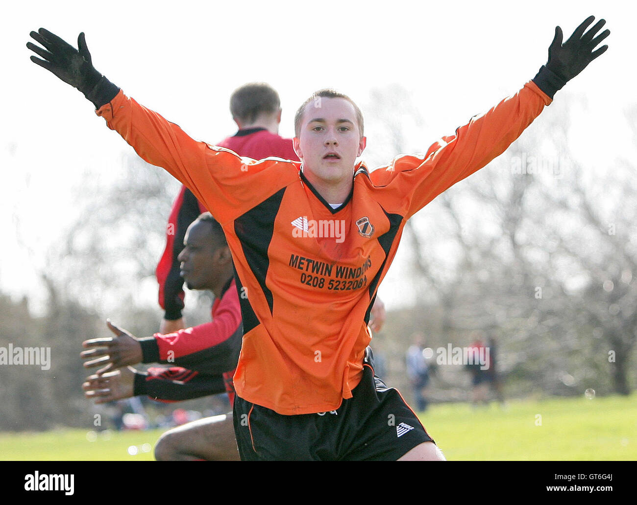 FC Kenton vs Heatwave - Hackney & Leyton League at East Marsh, Hackney ...