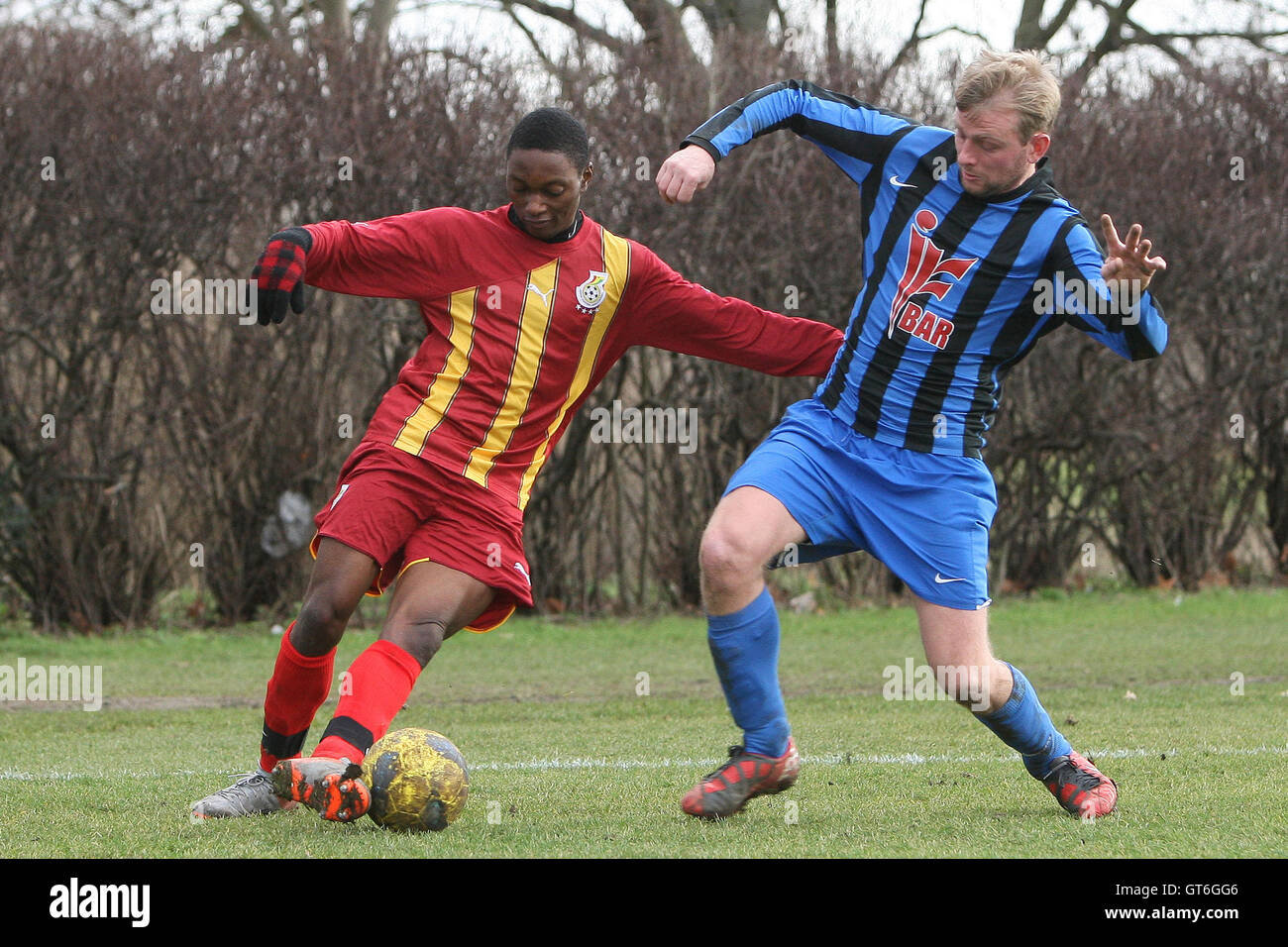 Lapton (blue/black) vs Black Meteors - Hackney & Leyton Sunday League ...