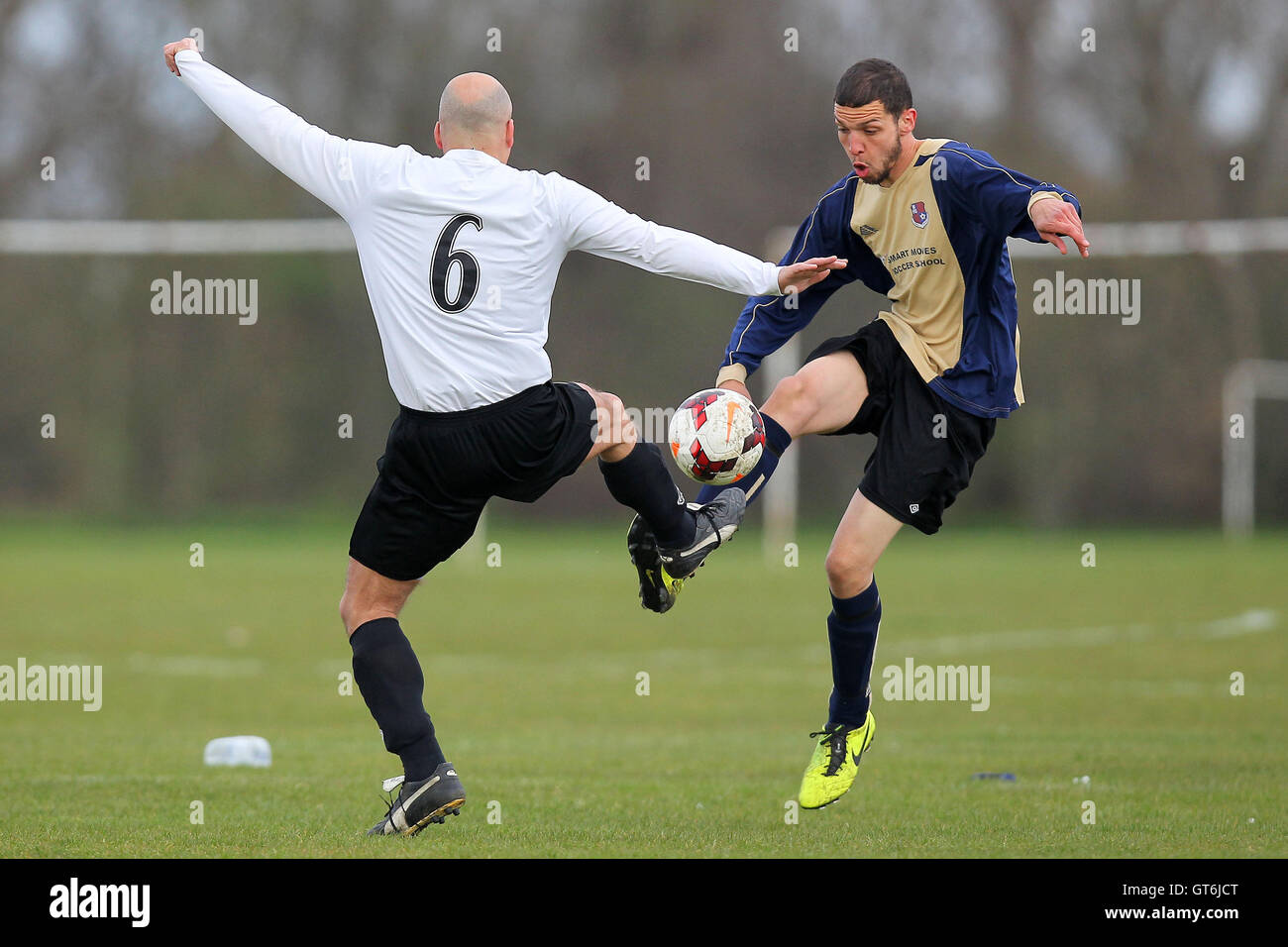 Maynell (blue/gold) vs City Flyers - Hackney & Leyton Sunday League ...