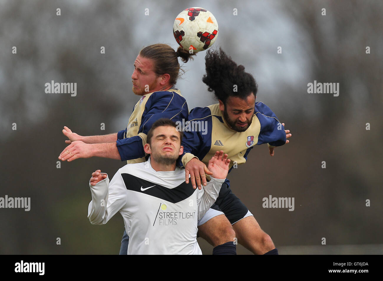 Maynell (blue/gold) vs City Flyers - Hackney & Leyton Sunday League ...