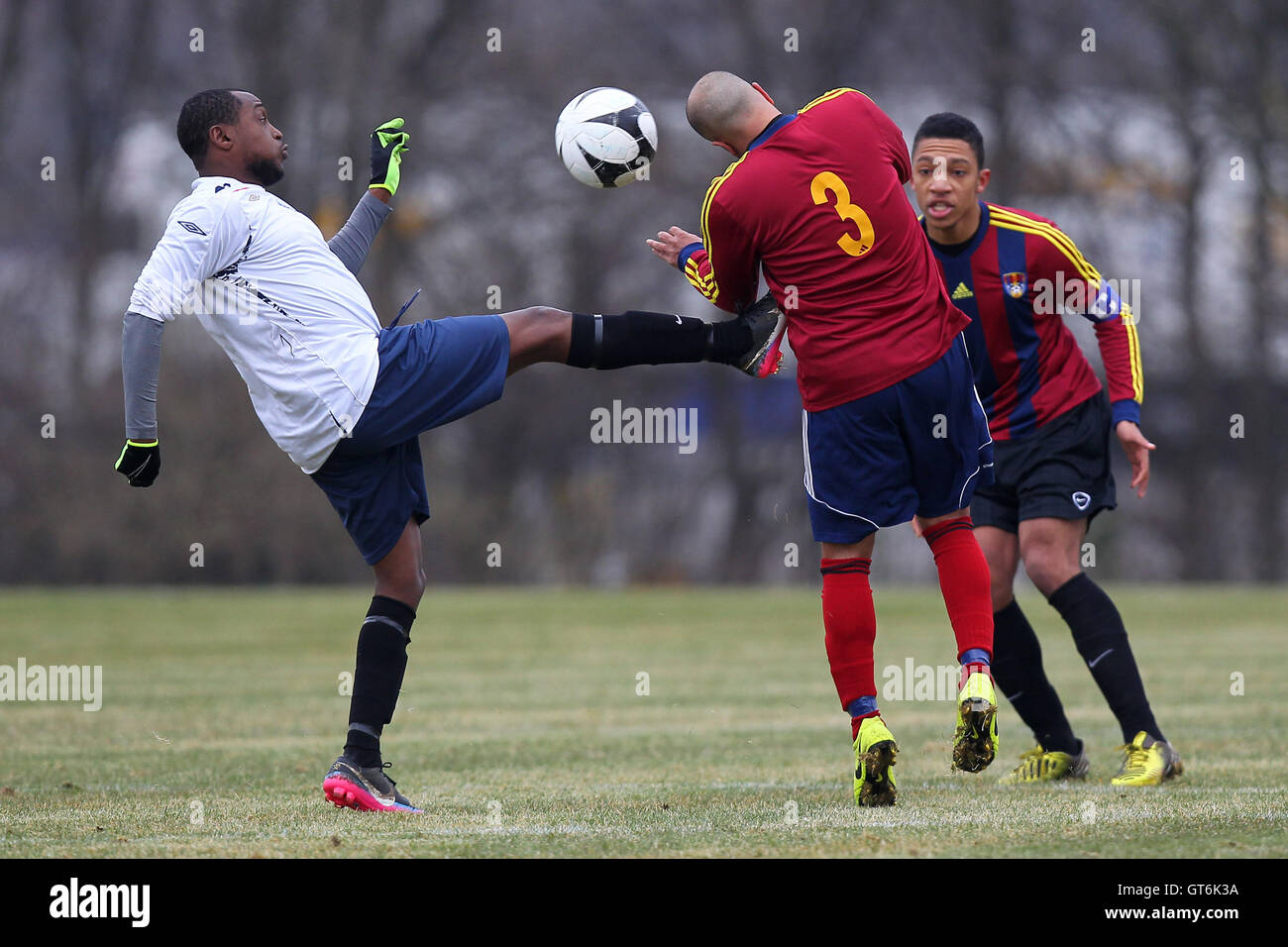 Mile End (white/blue) vs FC Bartlett - Hackney & Leyton Sunday League ...