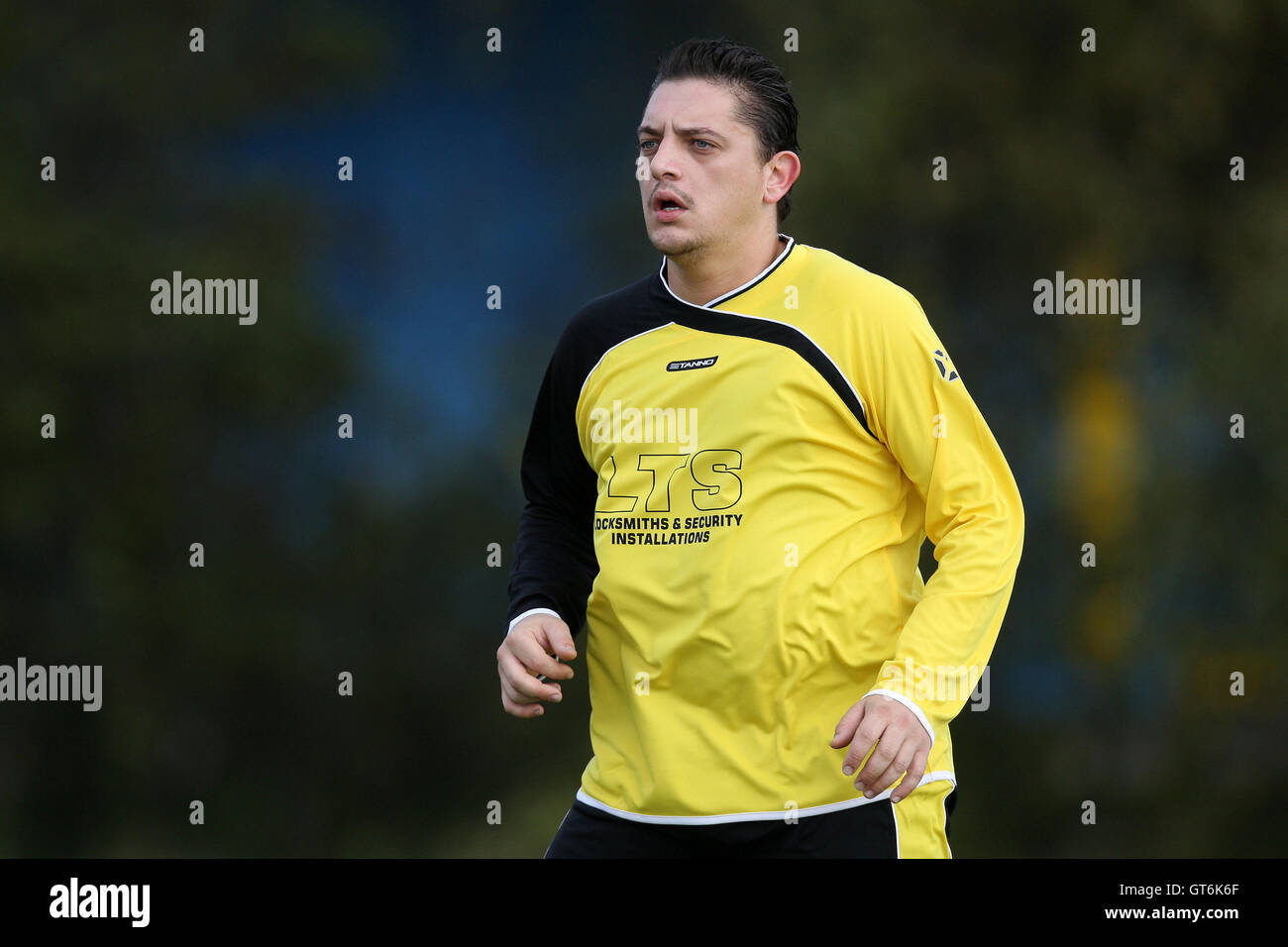 Mile End (dark blue) vs FC Polit - Hackney & Leyton League Football at ...